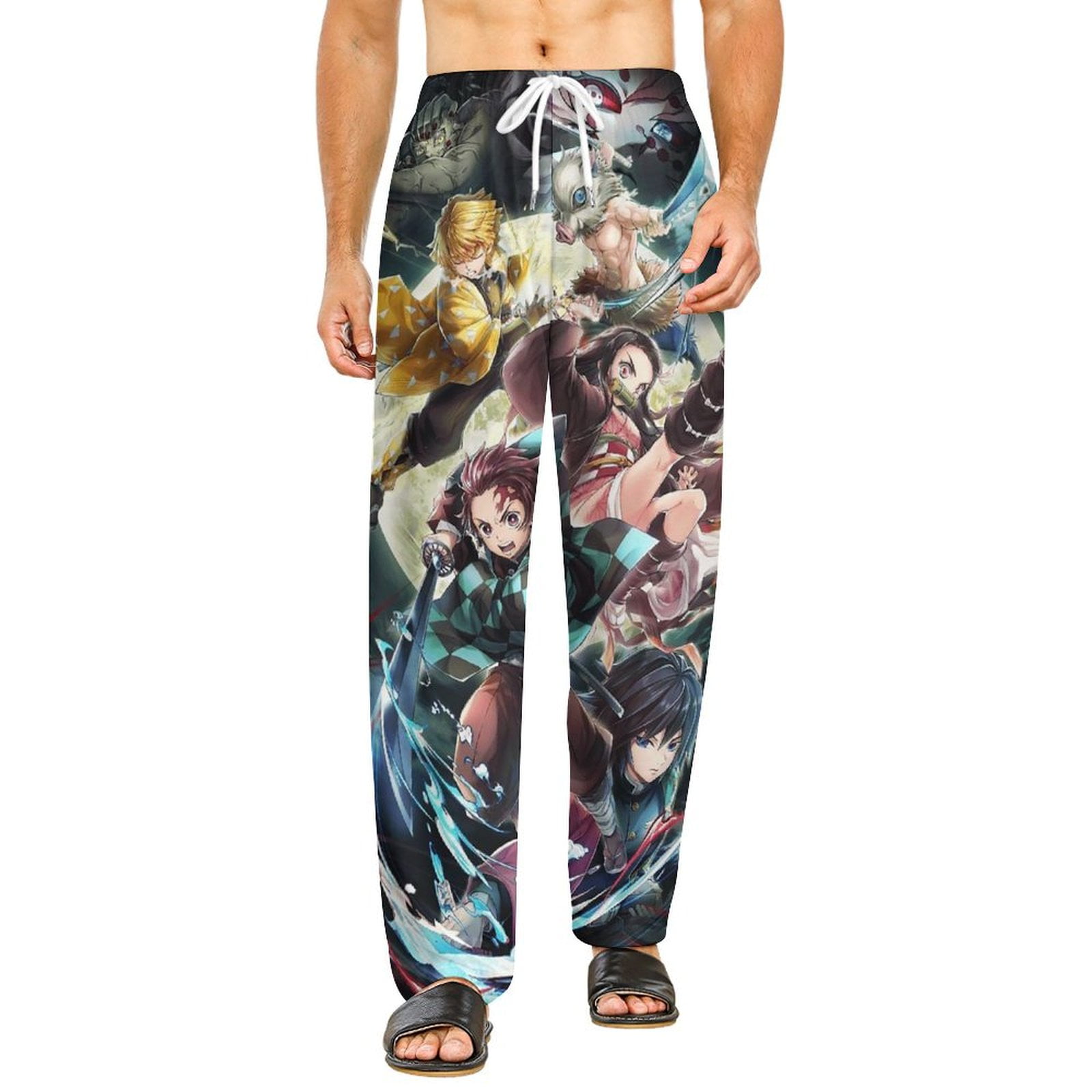 Demon Slayer Home Pajamas Sleep Pants Teen Sleeping Pants for Women Men ...