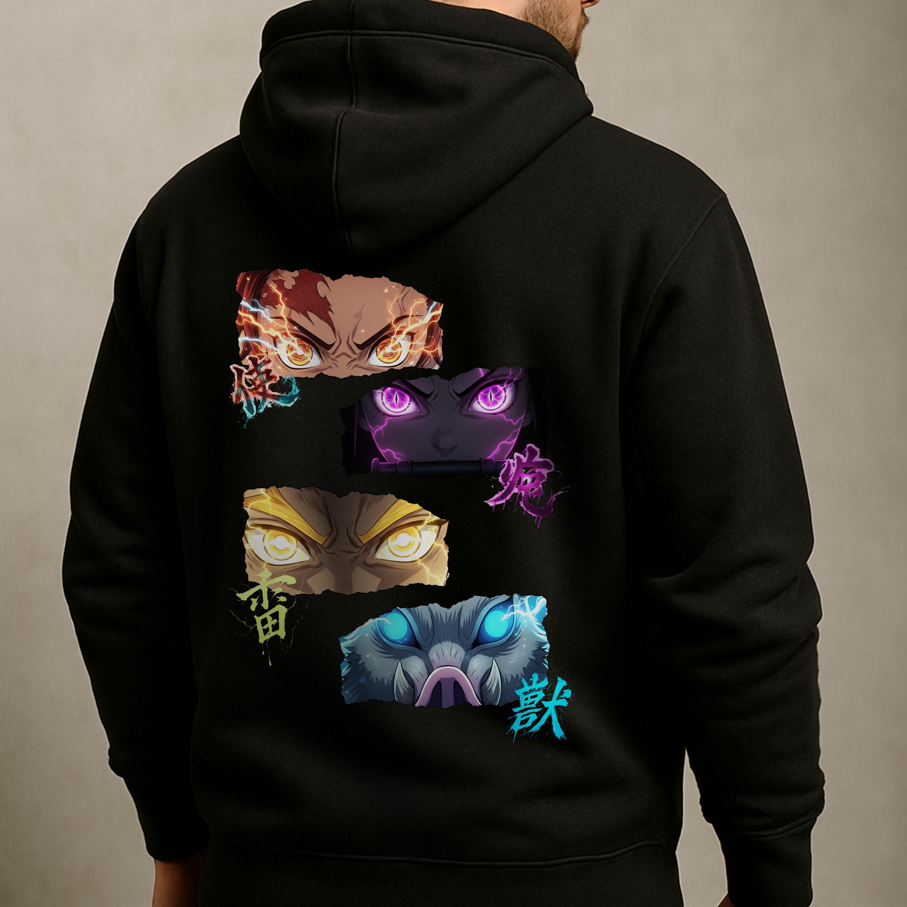 Demon Slayer Hoodie - Anime Hoodie - Demon Slayer Merch - Walmart.com