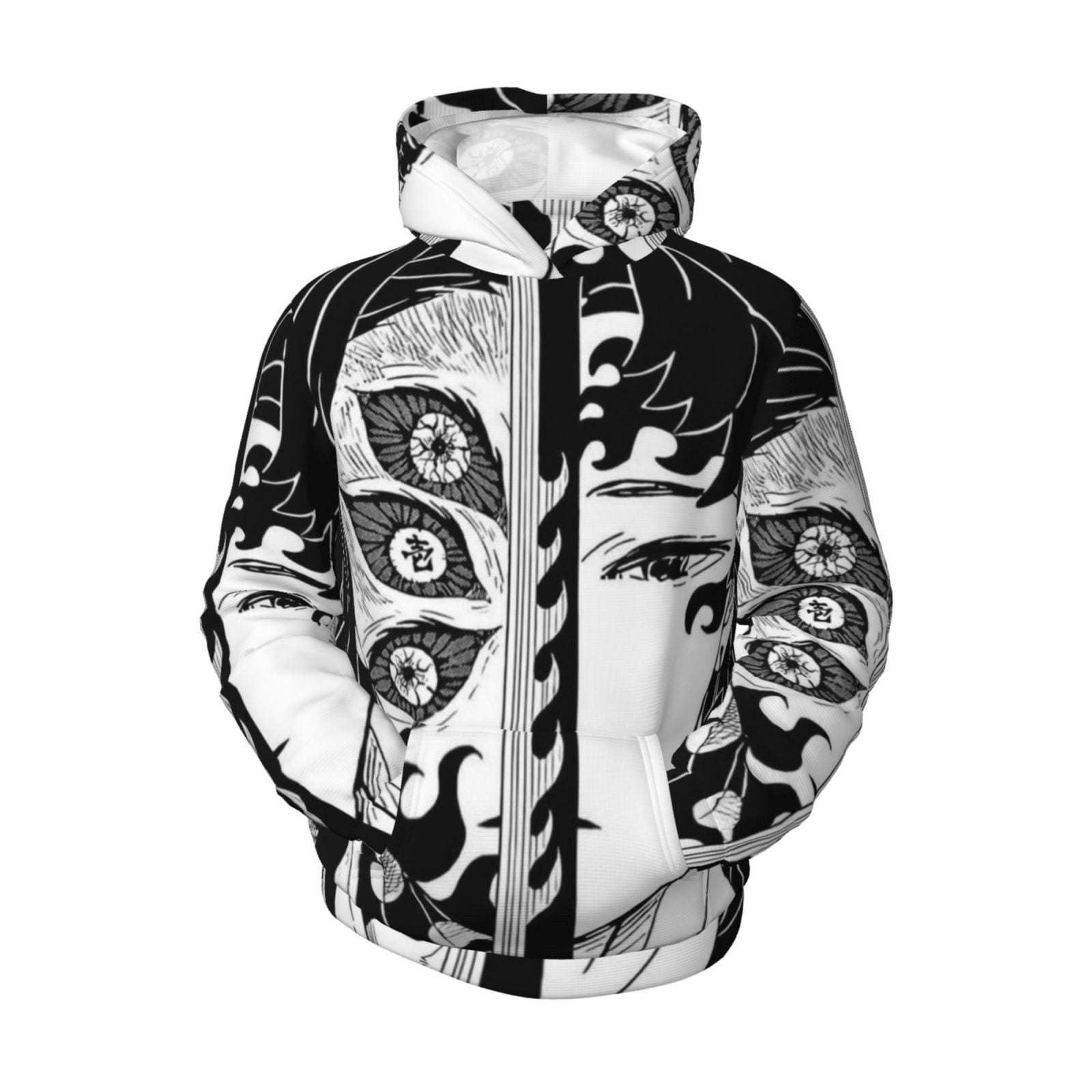 Demon Slayer Hoodies, Unisex Pullover Hoodie, 3D Printed Sweatshirt ...