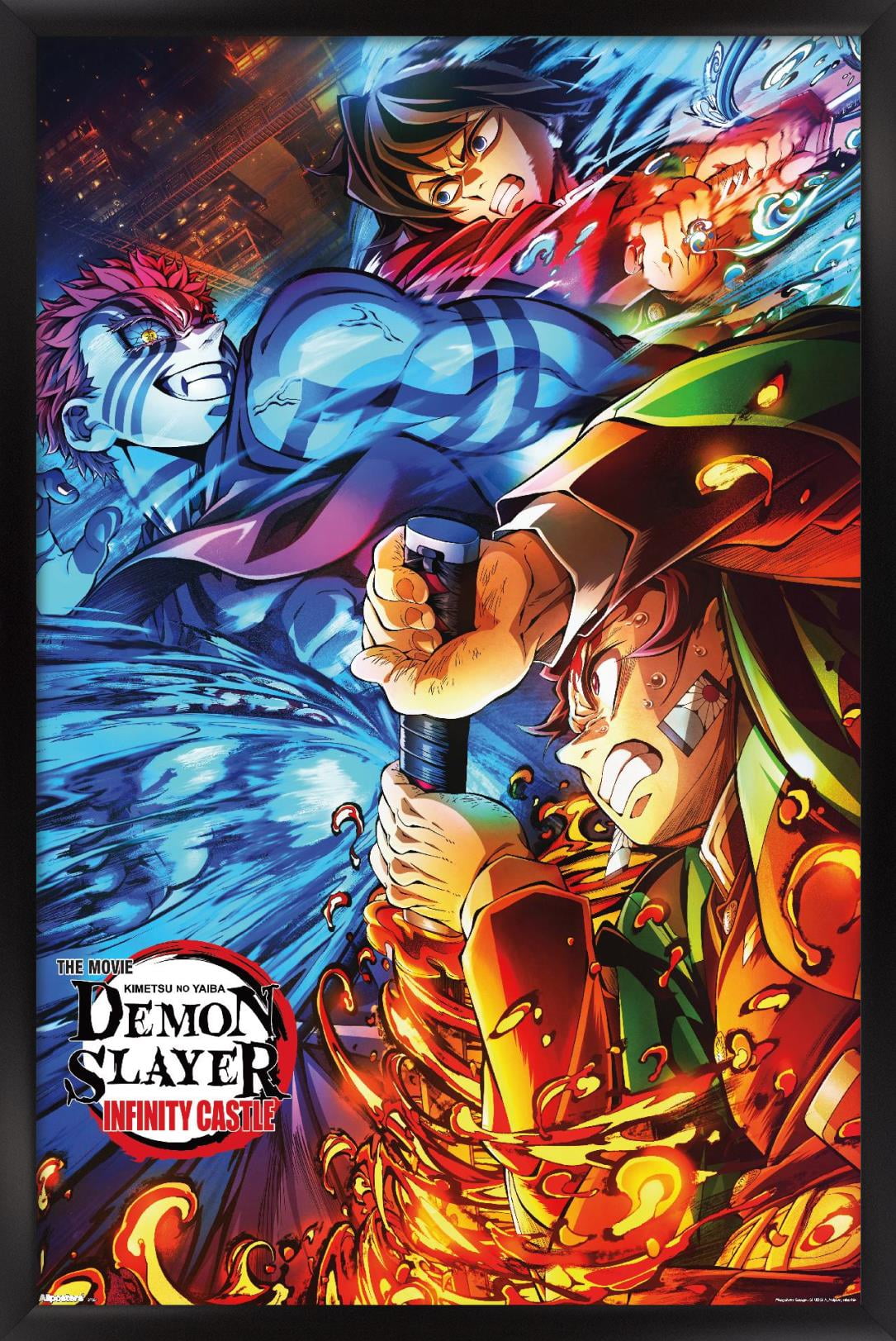Demon Slayer: Infinity Castle (2025) - Battle Key Art Wall Poster, 22. ...
