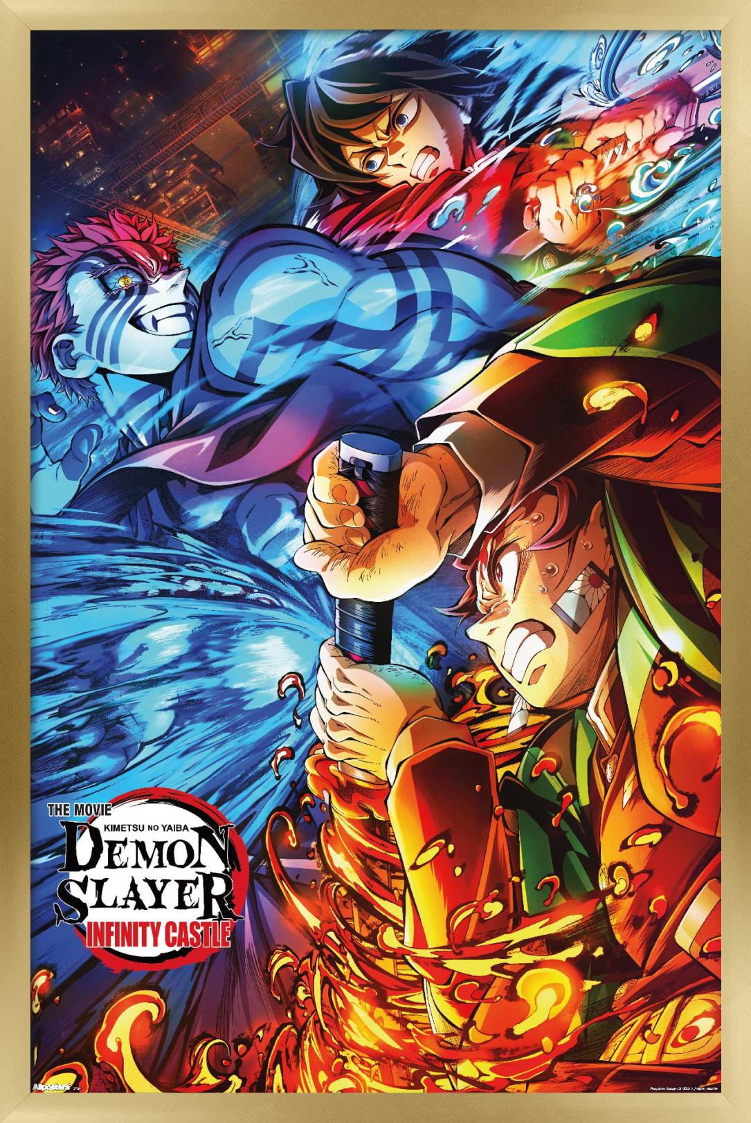 Demon Slayer: Infinity Castle (2025) - Battle Key Art Wall Poster, 22. ...