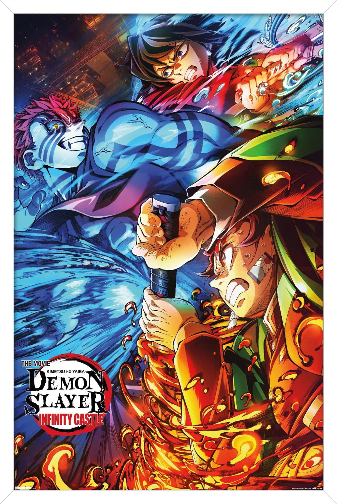 Demon Slayer: Infinity Castle (2025) - Battle Key Art Wall Poster, 22. ...