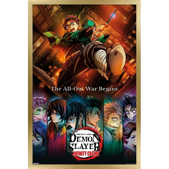Demon Slayer: Infinity Castle (2025) - Key Art Wall Poster, 14.725" x ...