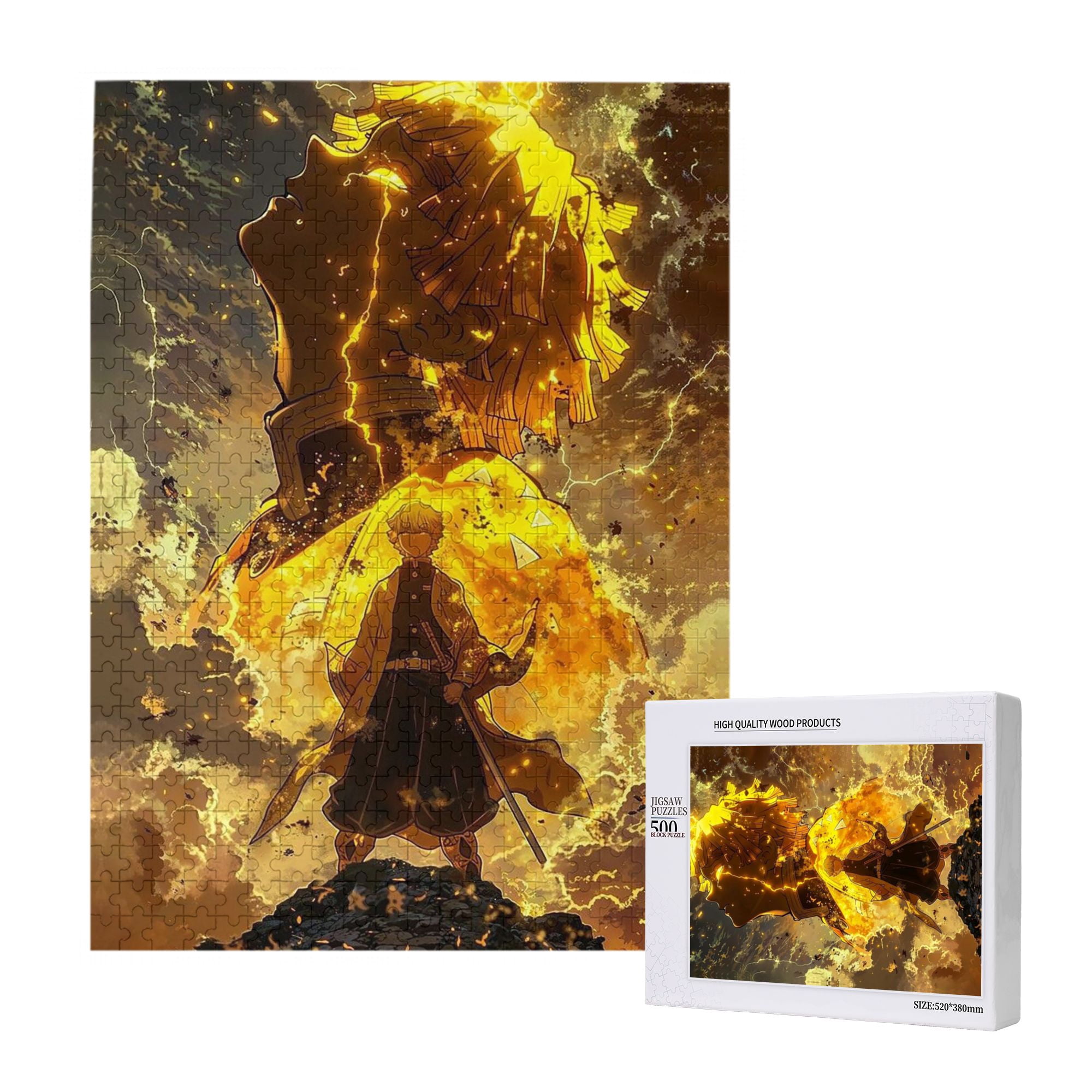 Demon Slayer Infinity Castle 500 Piece Jigsaw Puzzle for Families ...