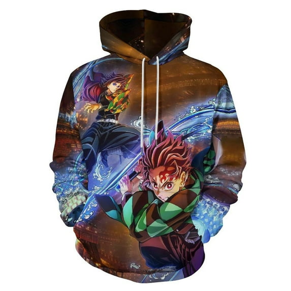 Demon Slayer Infinity Castle Adult Sweater Pullover Hoodie 3D Printed ...