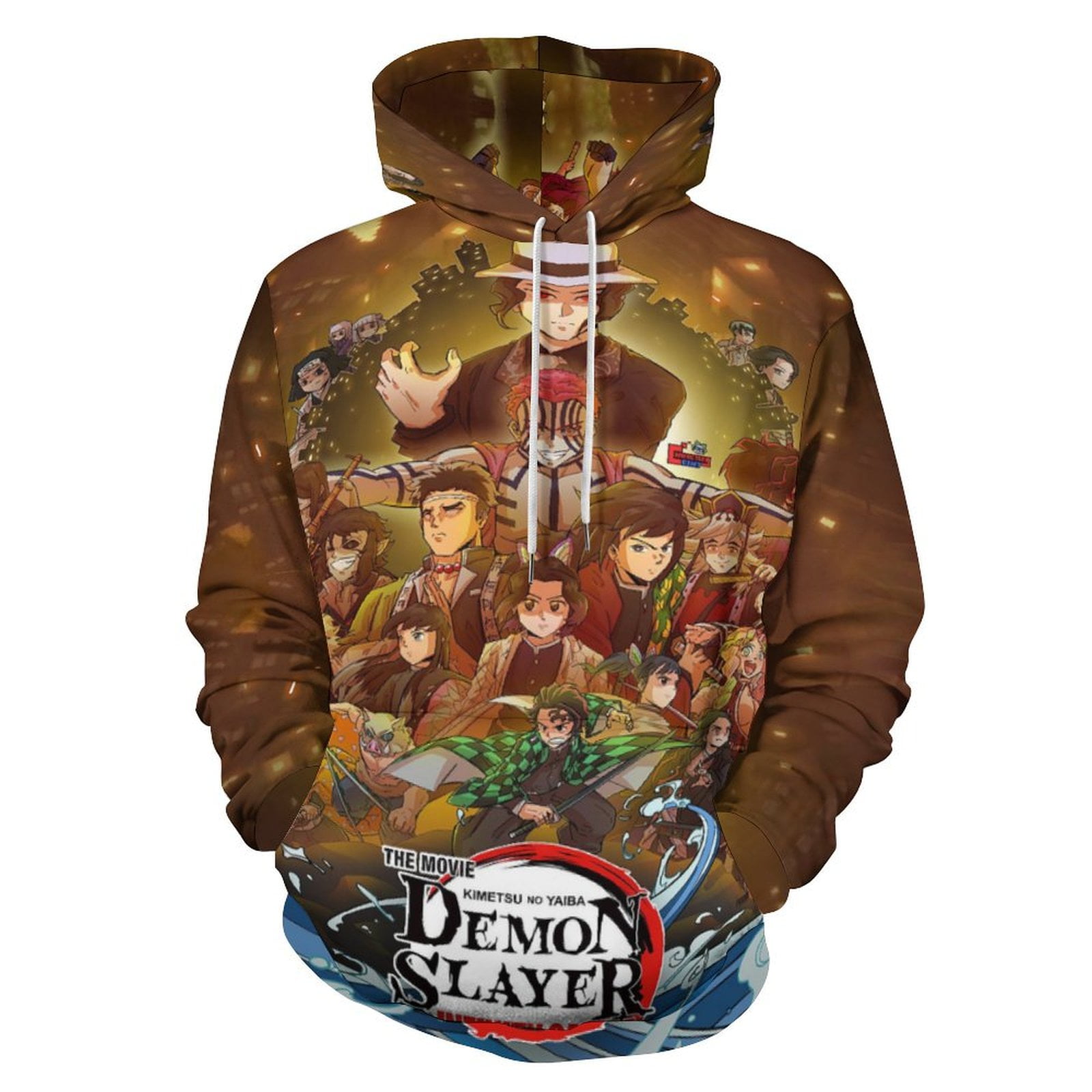 Demon Slayer Infinity Castle Adult Sweater Pullover Hoodie 3D Printed ...
