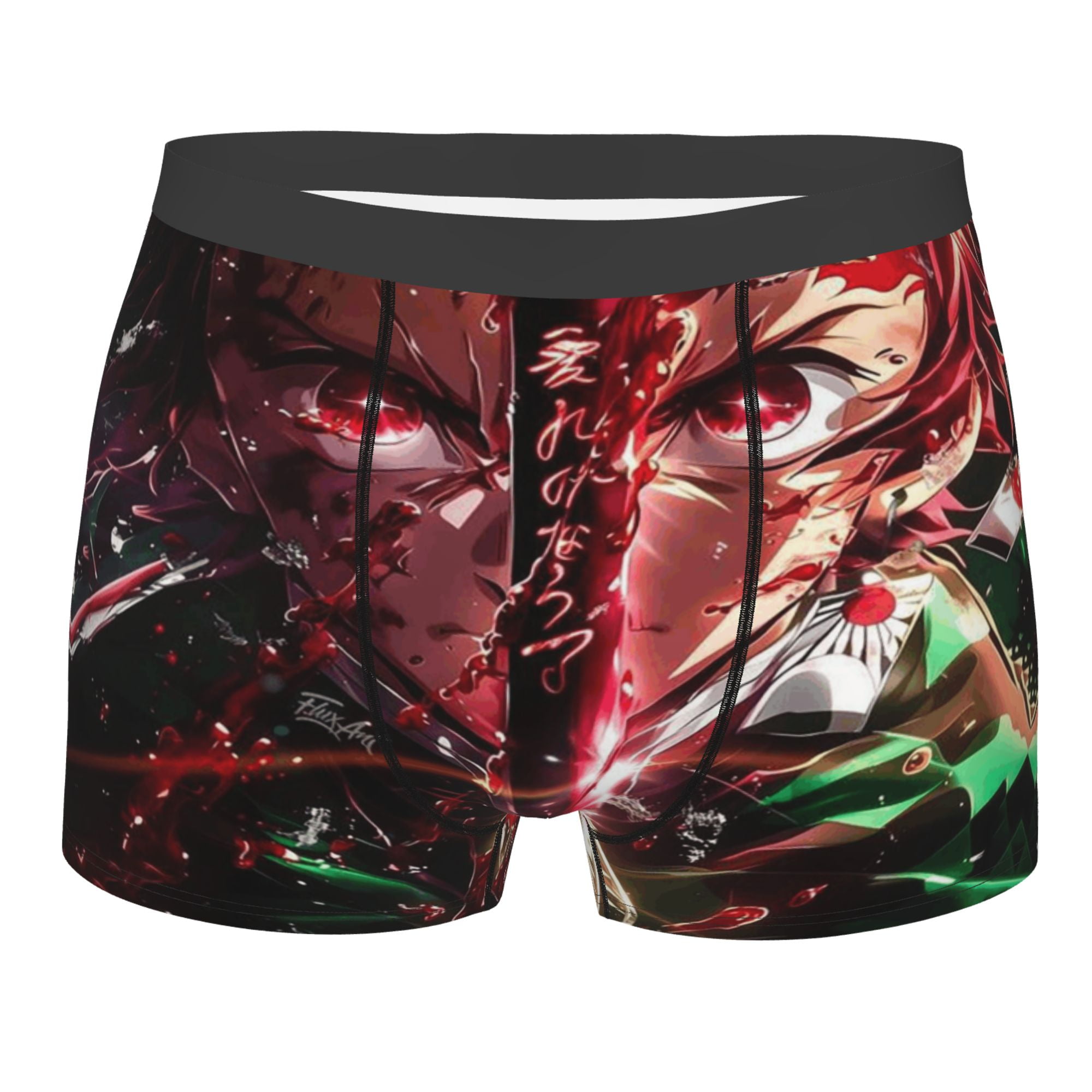 Demon Slayer Infinity Castle Breathable Men's Boxer Briefs Underwear ...