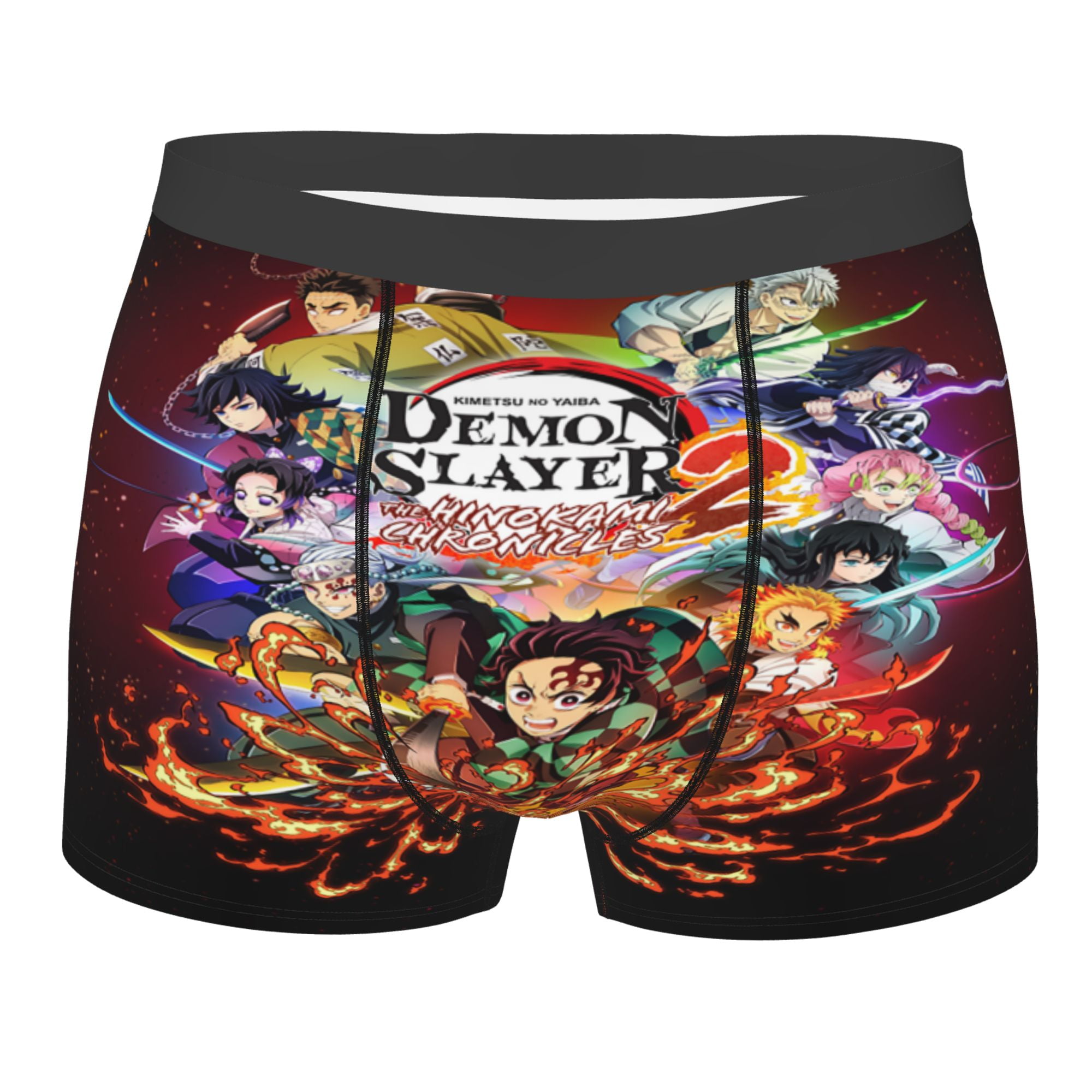 Demon Slayer Infinity Castle Breathable Men's Boxer Briefs Underwear ...