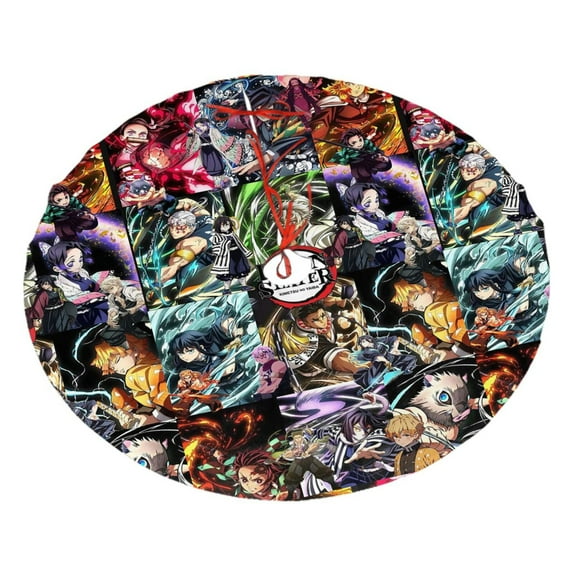 Demon Slayer Infinity Castle Christmas Tree Skirt Xmas Tree Holiday ...