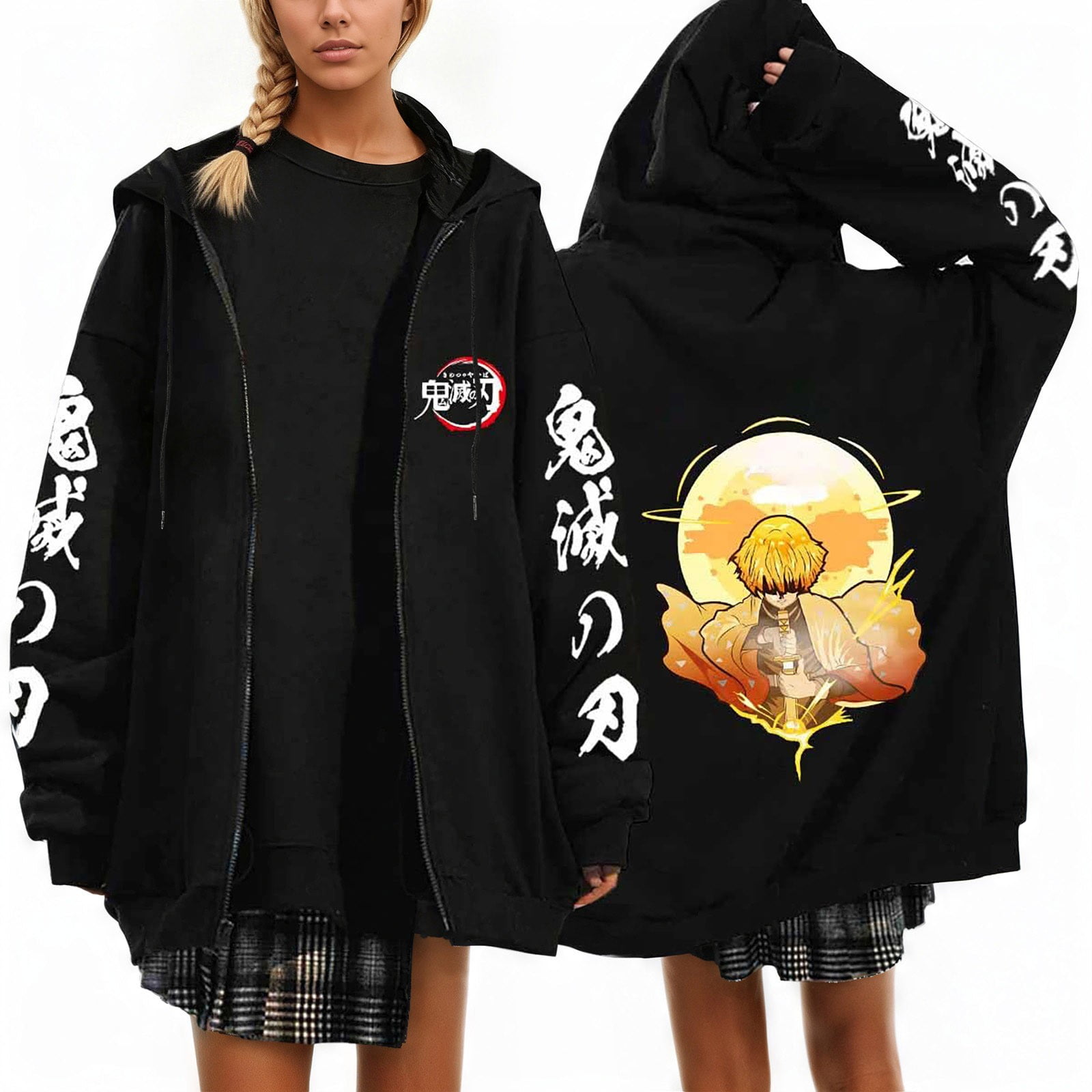 Demon Slayer Infinity Castle Hoodie Jacket By Anime Series With Unique ...