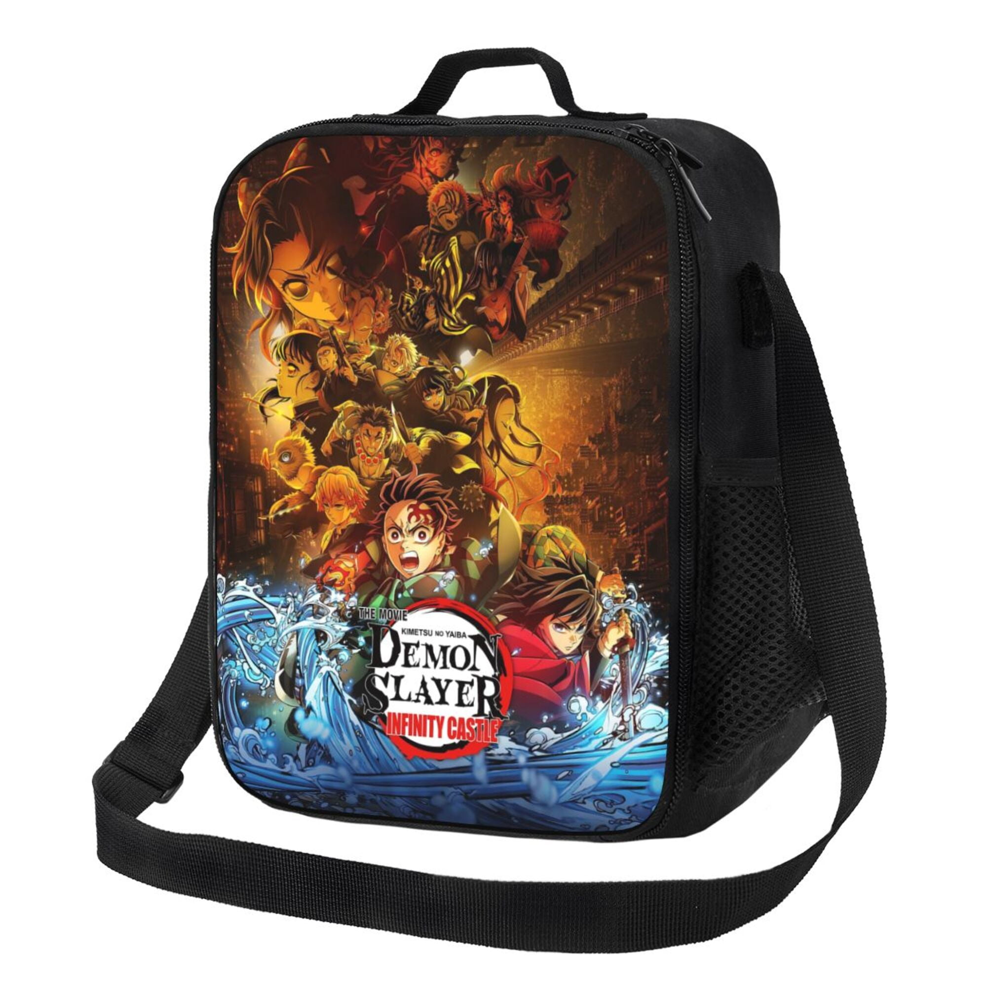 Demon Slayer Infinity Castle Lunch Bag Portable Tote Bag Insulated ...