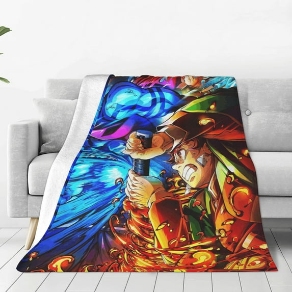 Demon Slayer Infinity Castle Soft Lightweight Bed Blankets Plush Fuzzy ...