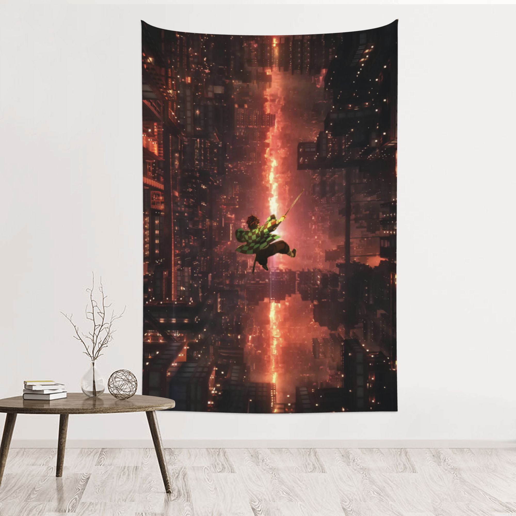 Demon Slayer Infinity Castle Tapestry 60 X 40 inch Decor Wall Hanging ...