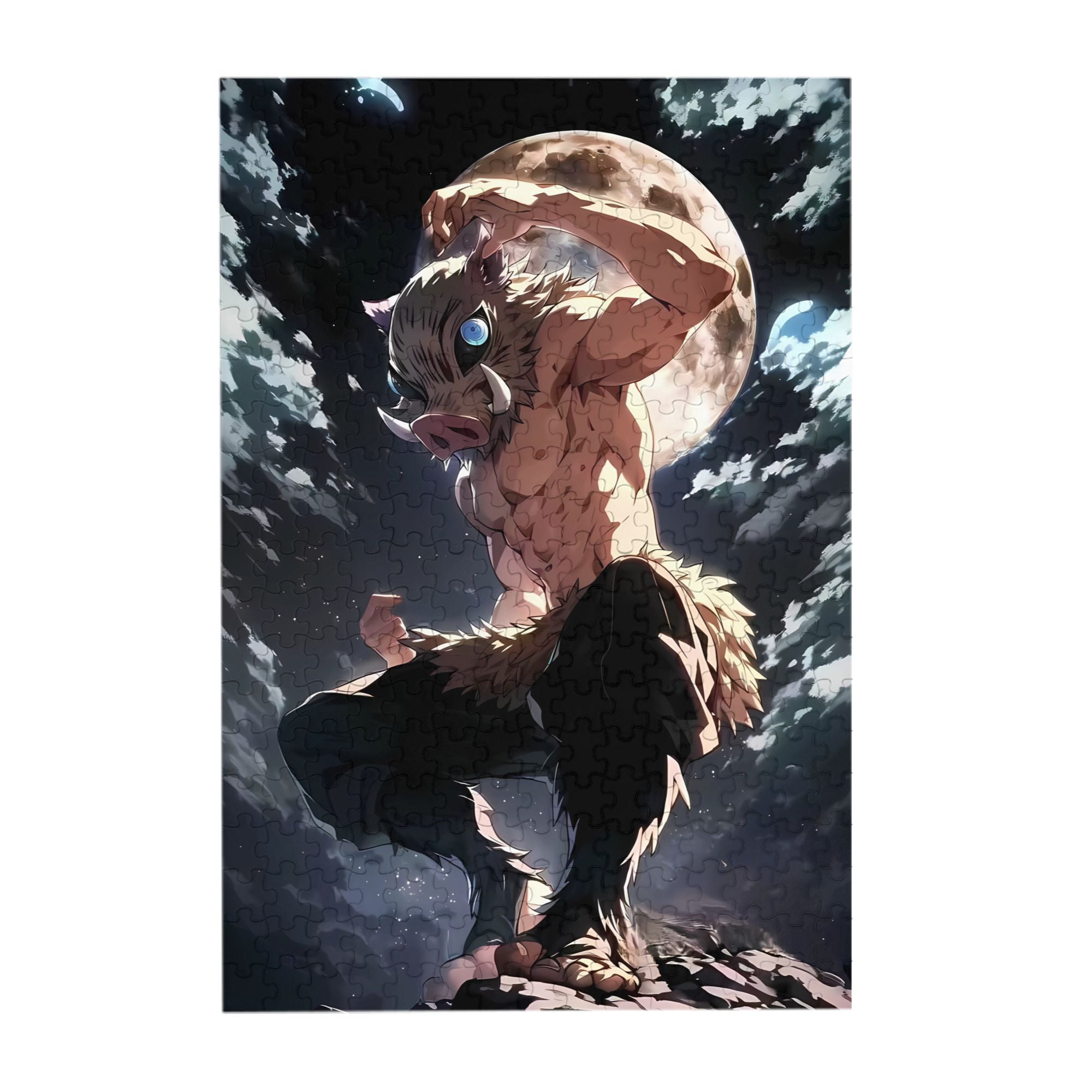 Demon Slayer Inosuke Hashibira 300 Piece Puzzles For Adults And Kids ...