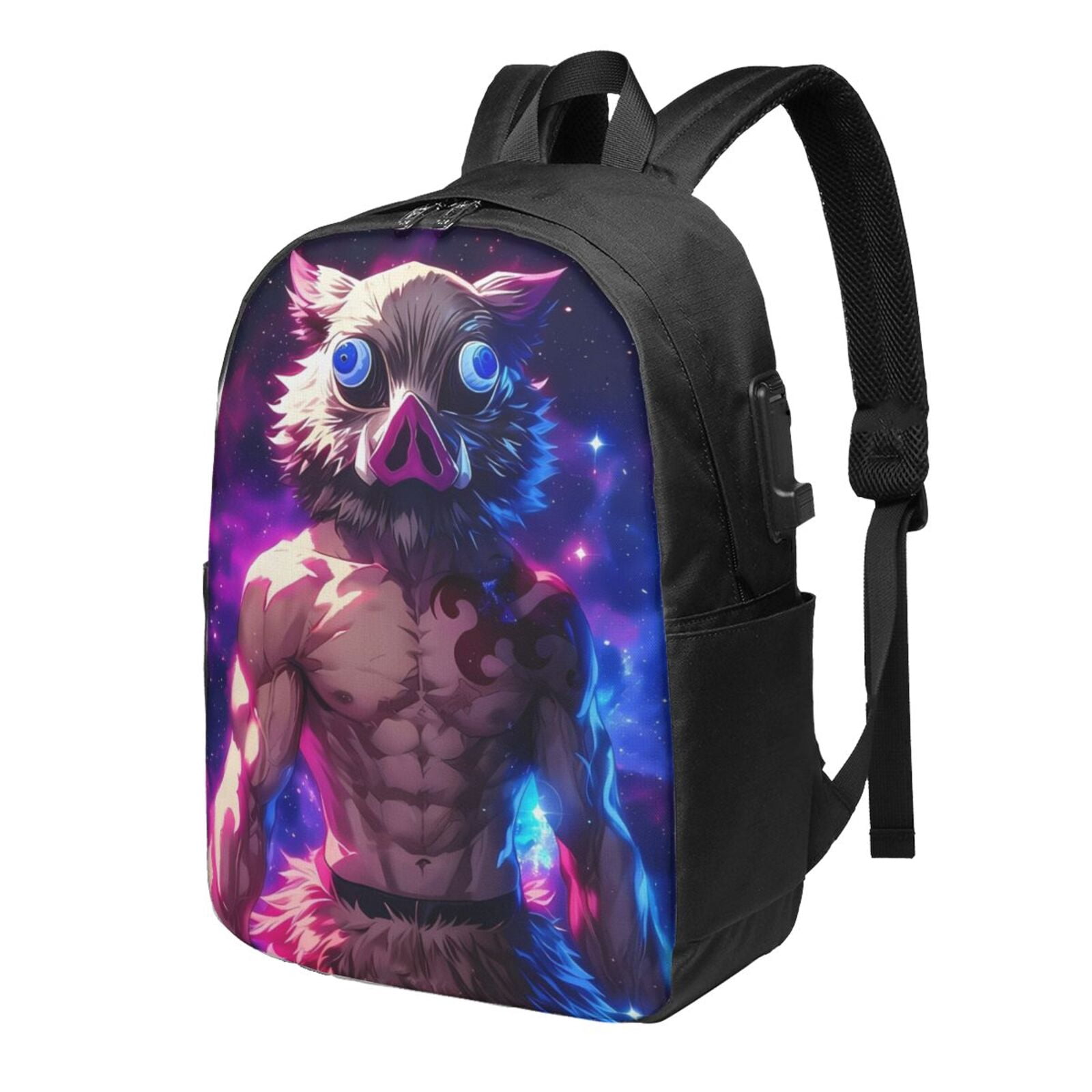 Demon Slayer Inosuke Hashibira Backpack For Men Women Teen , Water ...