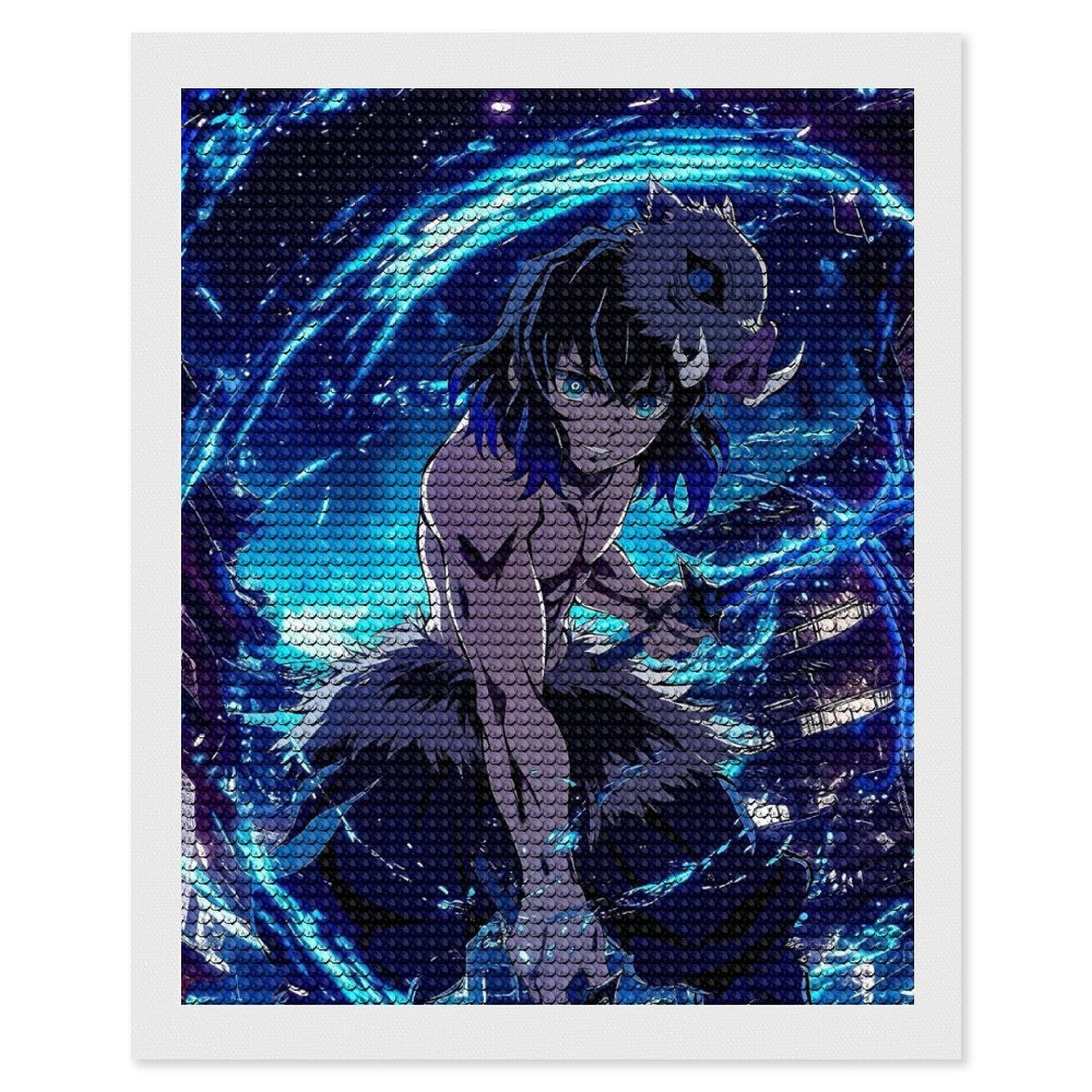 Demon Slayer Inosuke Hashibira Diamond Art Kits for Adults 5D Diamond ...
