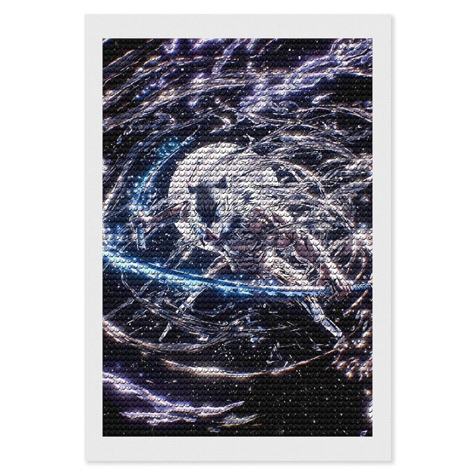 Demon Slayer Inosuke Hashibira Diamond Art Kits for Adults 5D Diamond ...