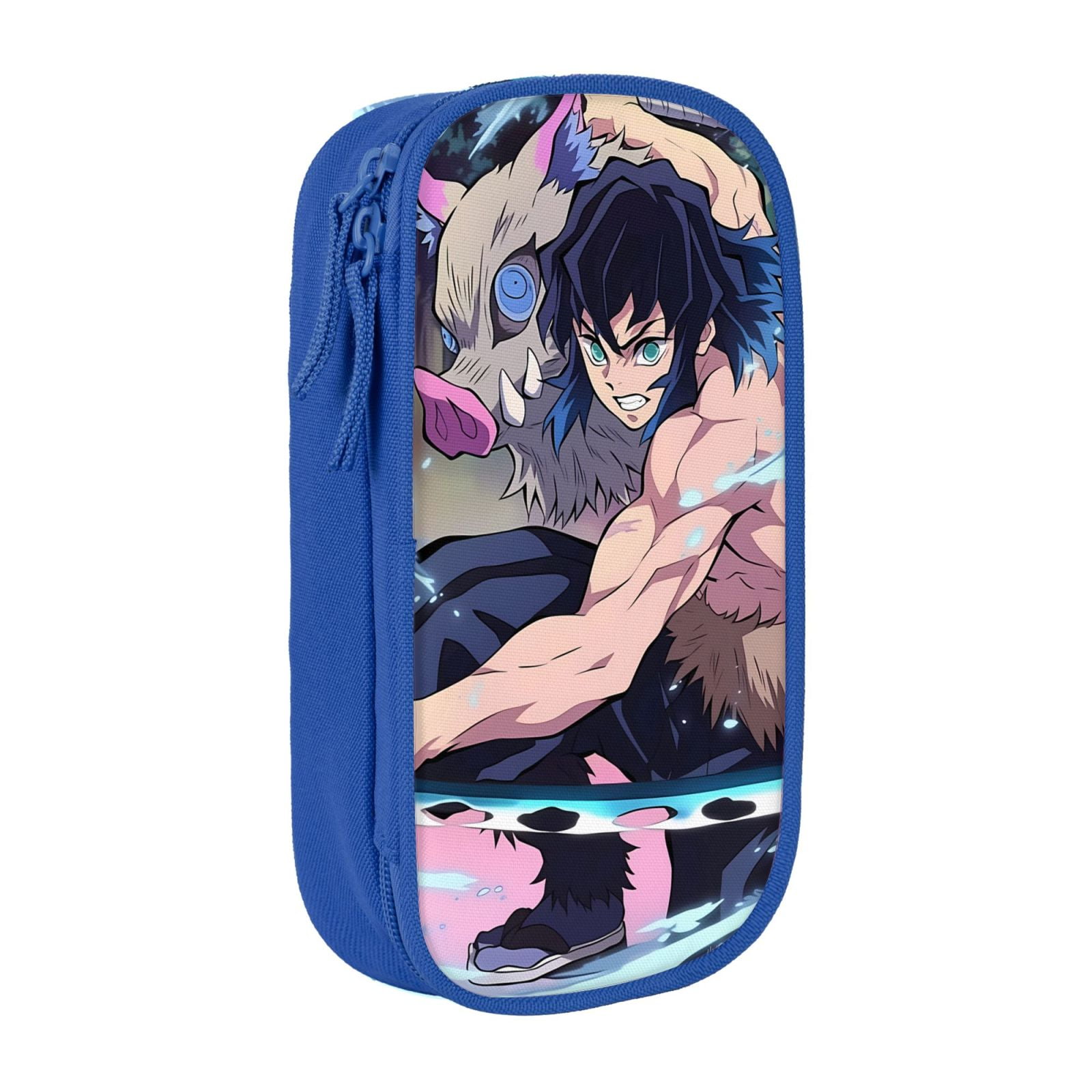 Demon Slayer Inosuke Hashibira Pencil Case, Multipurpose Pencase ,Large ...
