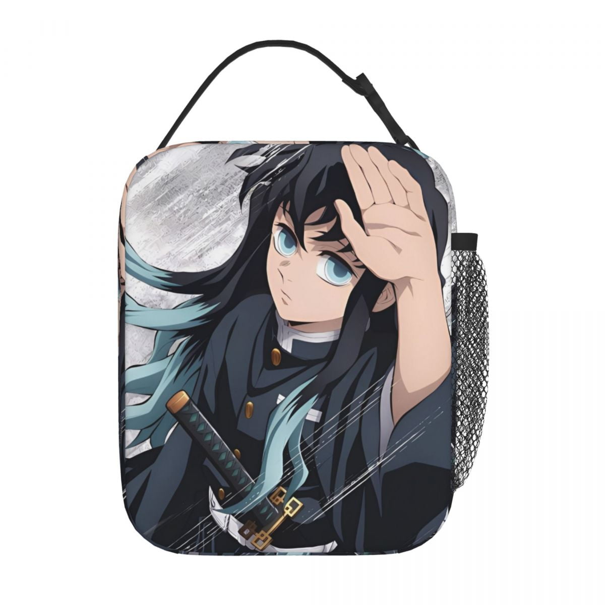 Demon Slayer Insulated Lunch Box Reusable Thermal Cooler Lunch Bag Work ...
