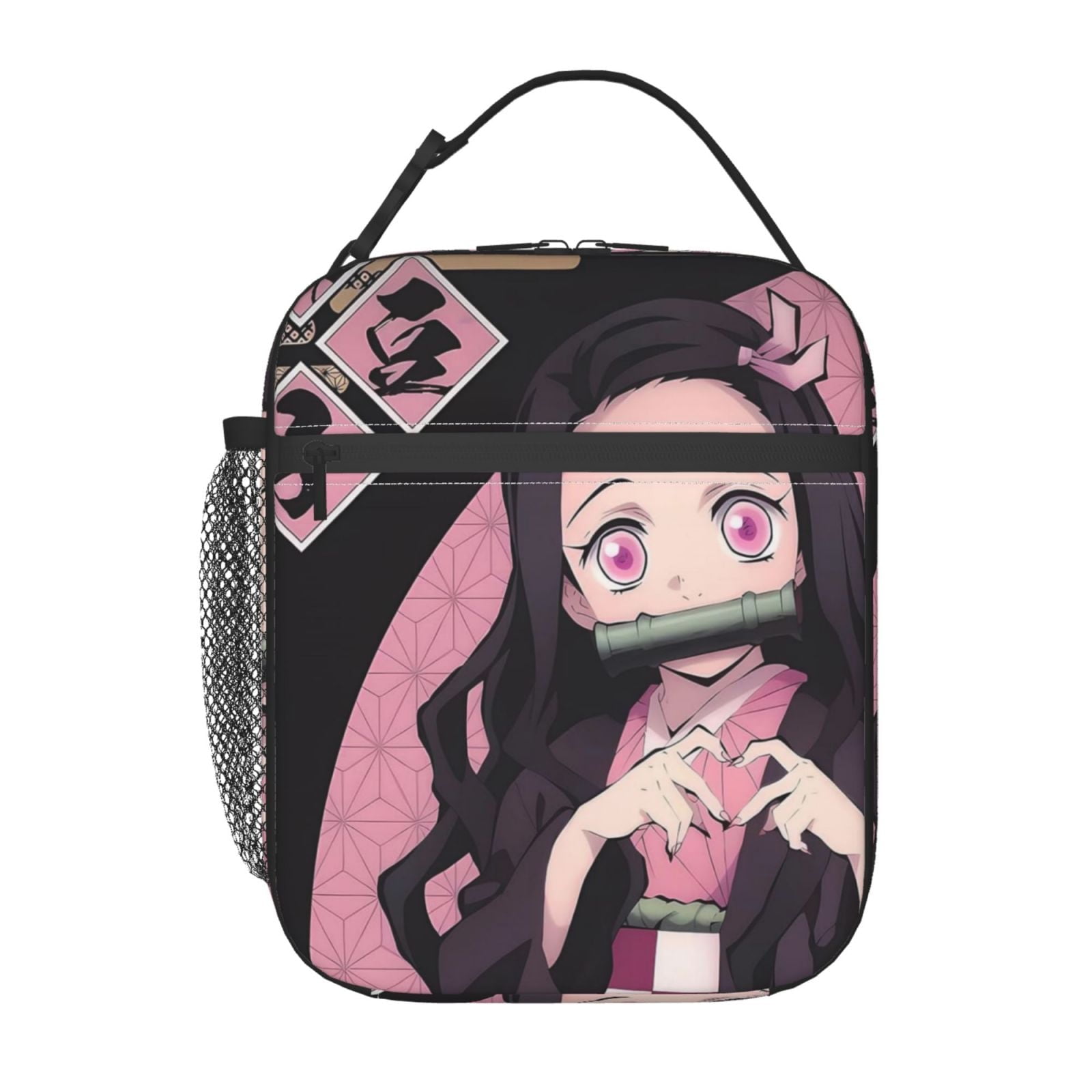 Demon Slayer Insulated Lunch Box Reusable Thermal Cooler Lunch Bag Work ...