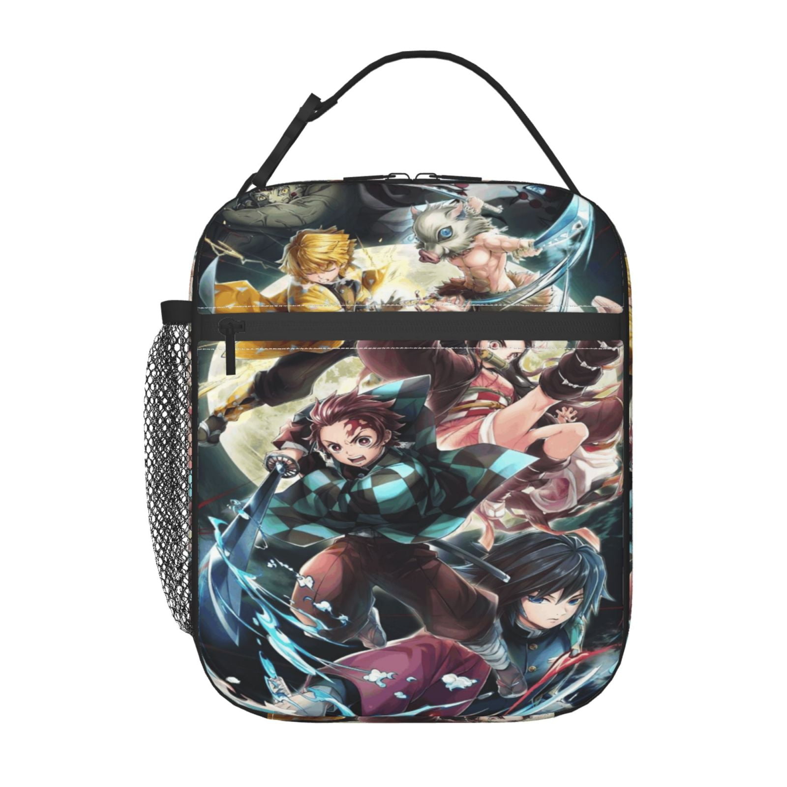 Demon Slayer Insulated Lunch Box Reusable Thermal Cooler Lunch Bag Work ...