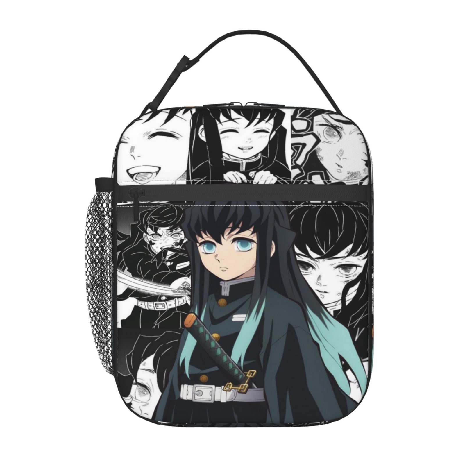 Demon Slayer Insulated Lunch Box Reusable Thermal Cooler Lunch Bag Work ...