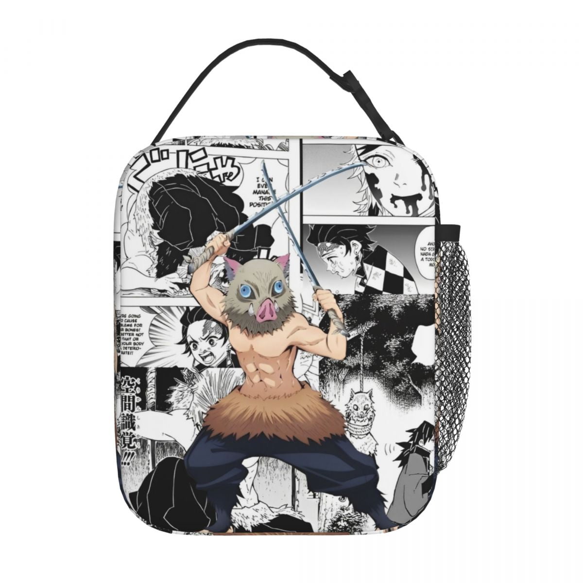 Demon Slayer Insulated Lunch Box Reusable Thermal Cooler Lunch Bag Work ...