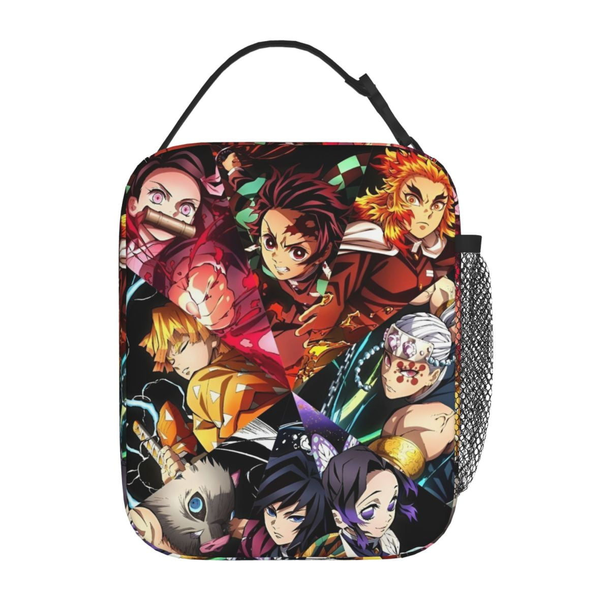 Demon Slayer Insulated Lunch Box Reusable Thermal Cooler Lunch Bag Work ...