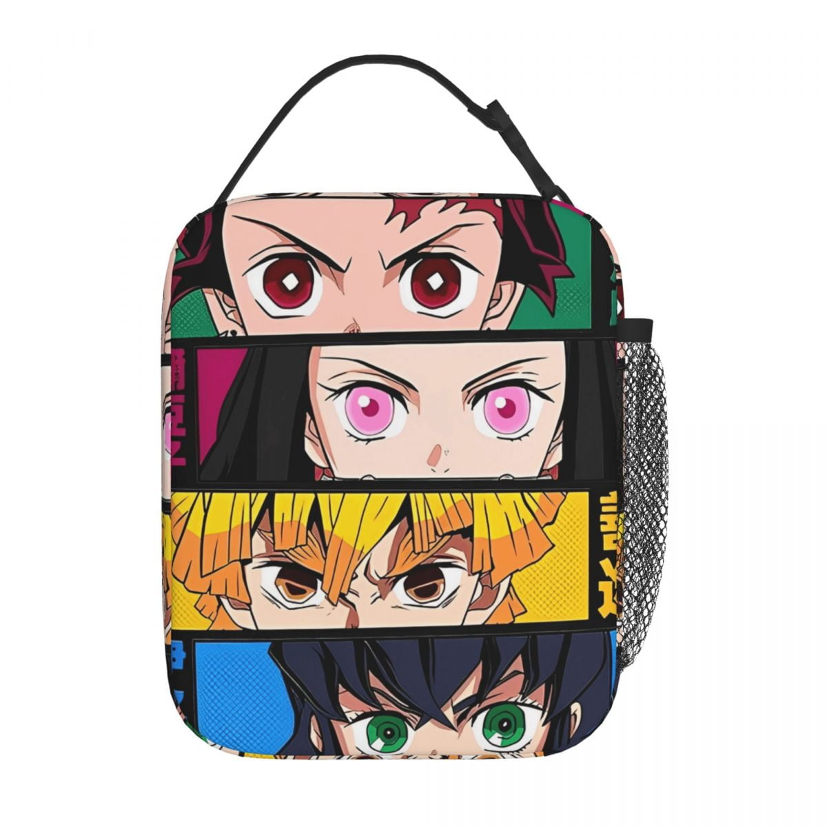 Demon Slayer Insulated Lunch Box Reusable Thermal Cooler Lunch Bag Work ...