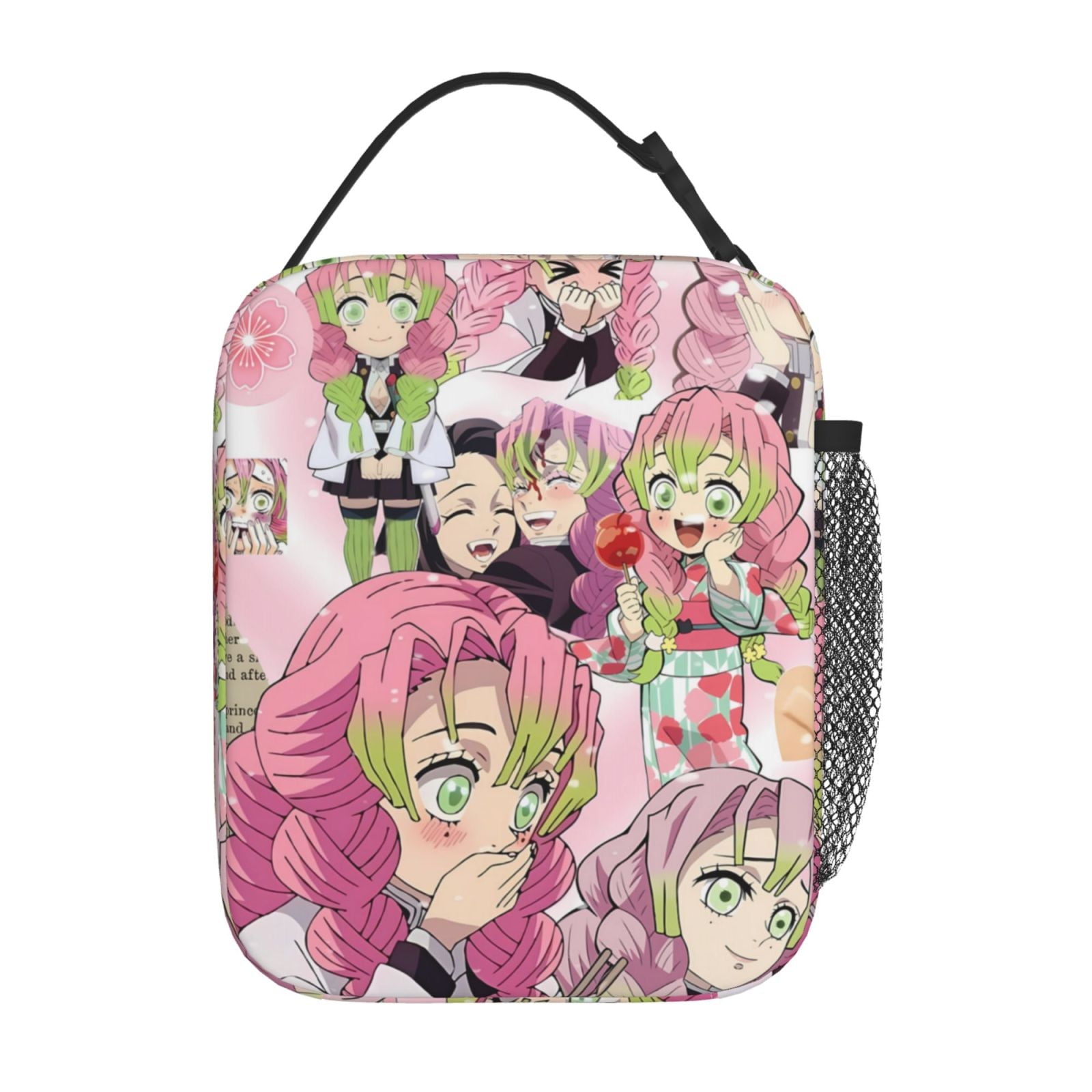 Demon Slayer Insulated Lunch Box Reusable Thermal Cooler Lunch Bag Work ...