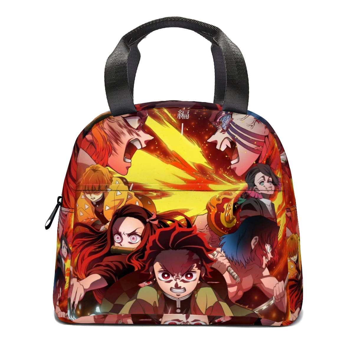 Demon Slayer Insulated Lunch Box Unisex Reusable Lunch Box Portable ...