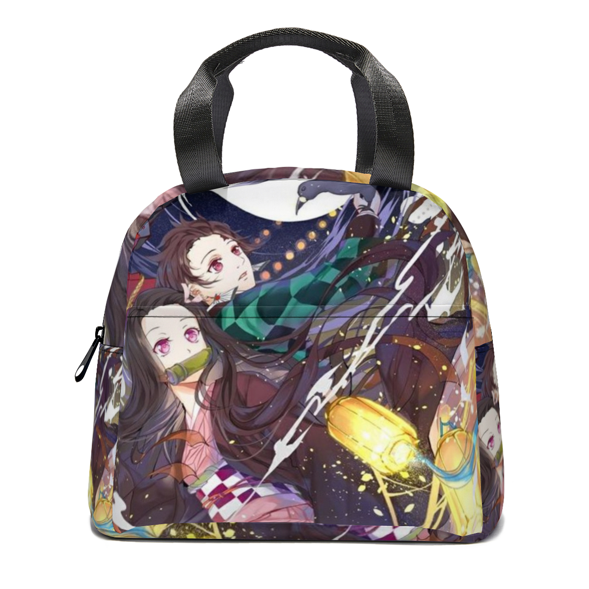 Demon Slayer Insulated Lunch Box Unisex Reusable Lunch Box Portable ...