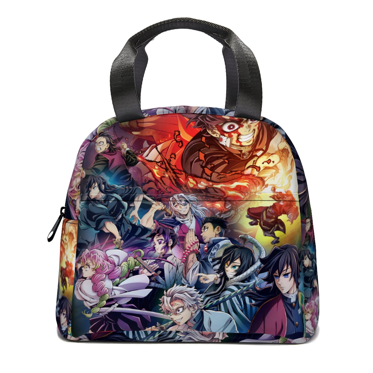 Demon Slayer Insulated Lunch Box Unisex Reusable Lunch Box Portable ...