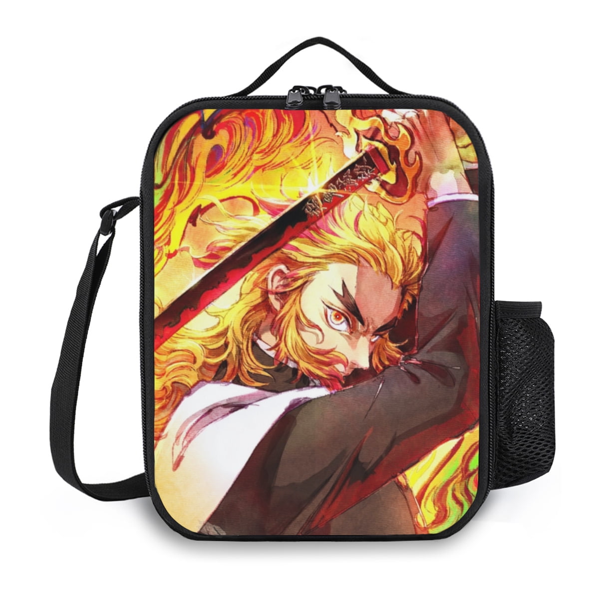 Demon Slayer Insulated Lunch Box Unisex Reusable Lunch Box Square ...