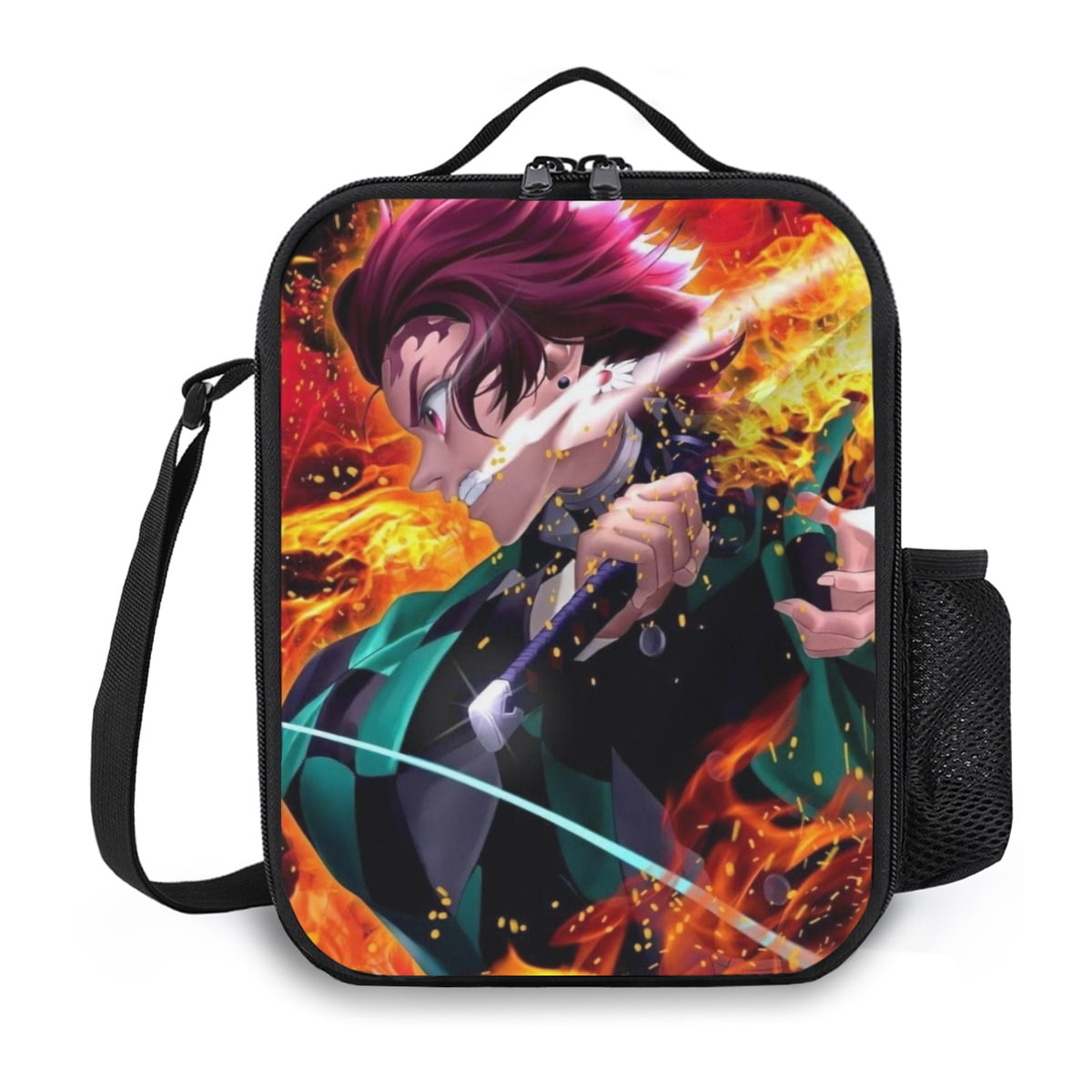 Demon Slayer Insulated Lunch Box Unisex Reusable Lunch Box Square ...