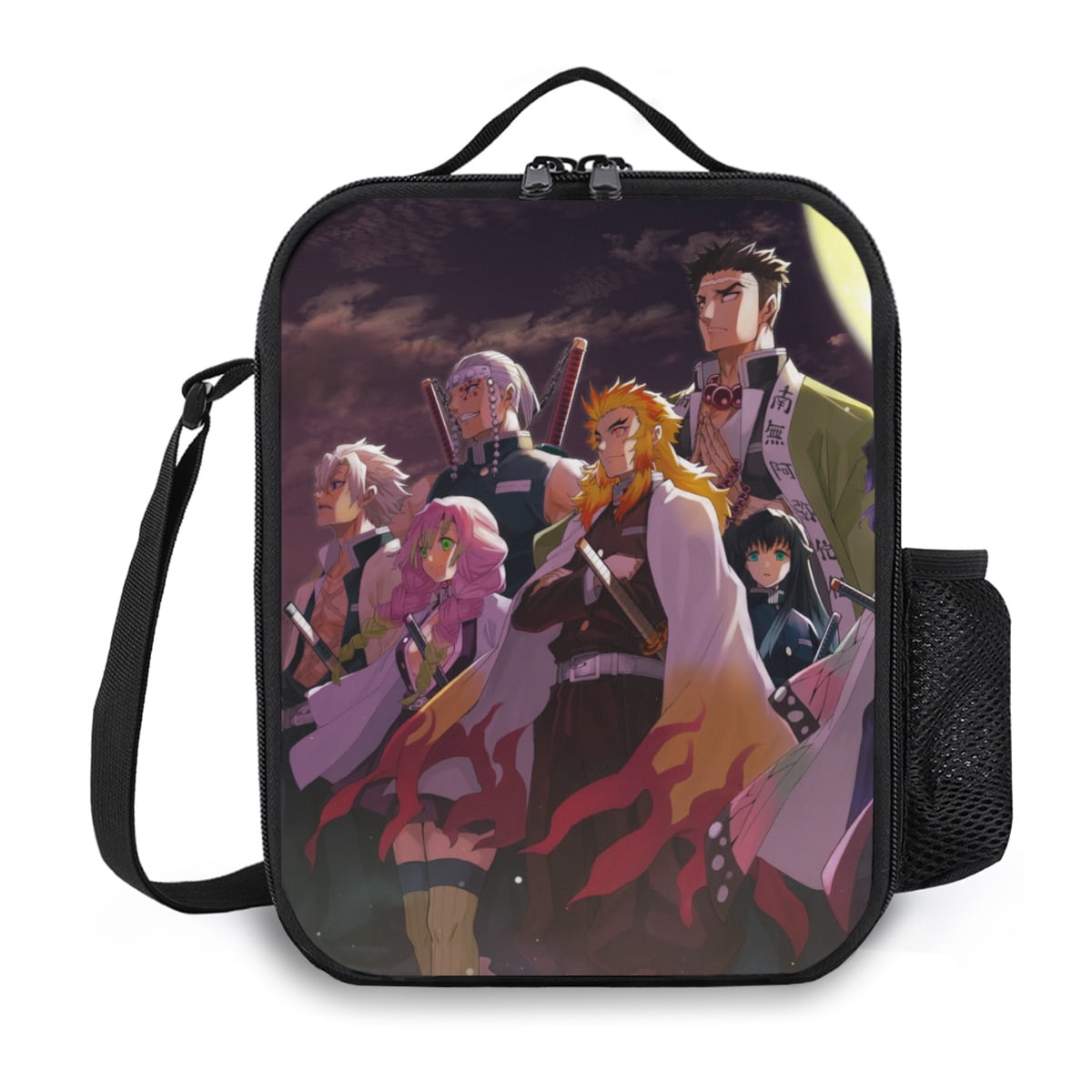 Demon Slayer Insulated Lunch Box Unisex Reusable Lunch Box Square ...
