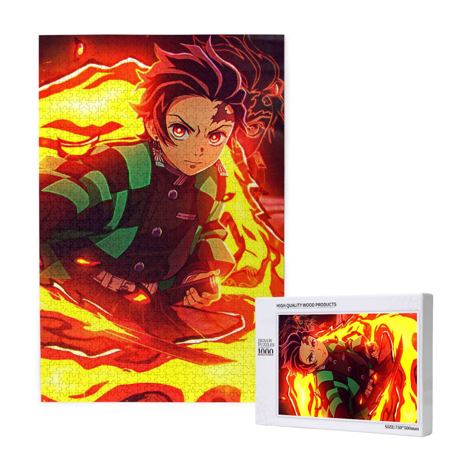 Demon Slayer Jigsaw Puzzle 1000 Pieces Wooden Puzzle Home Decor ...