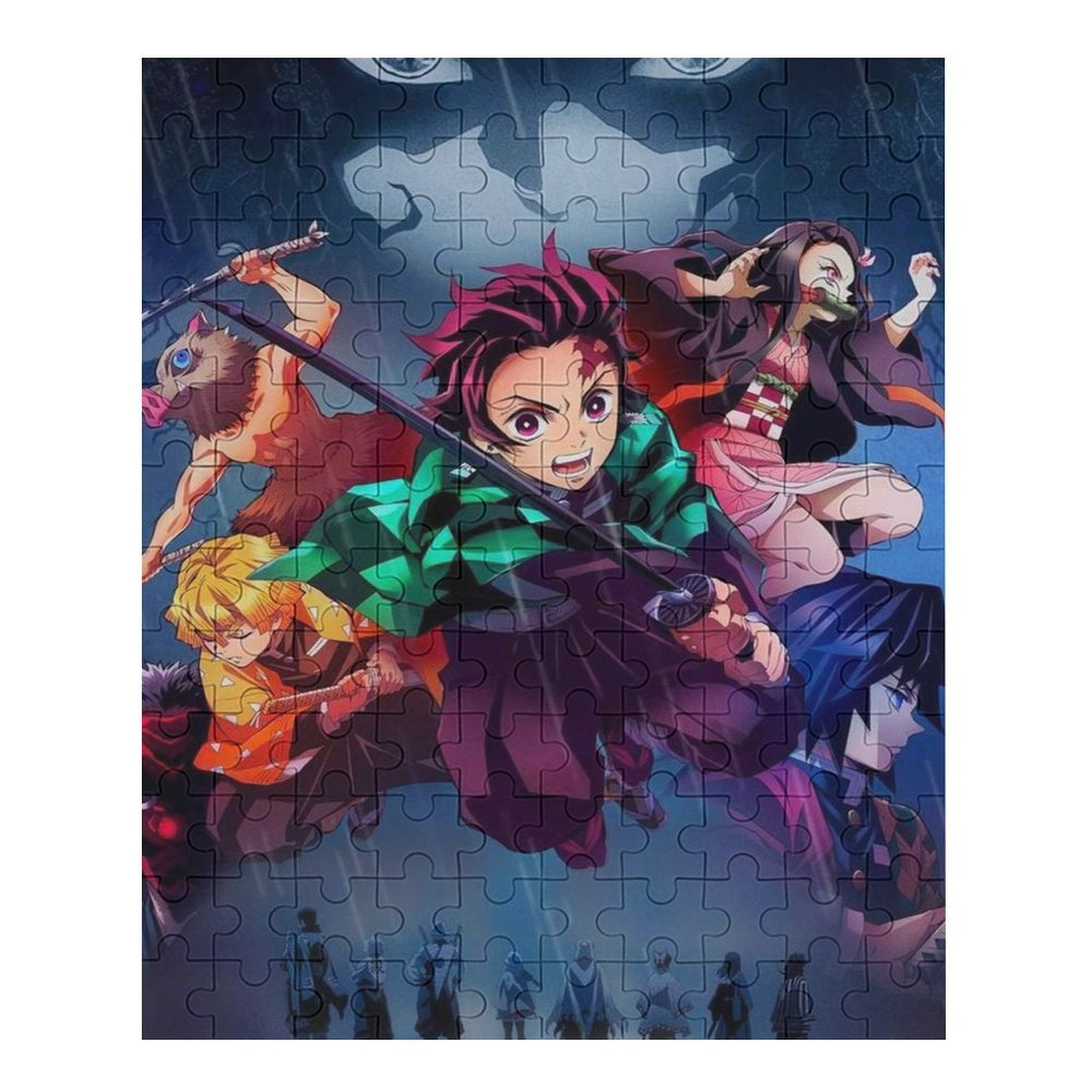 Demon Slayer Jigsaw Puzzle, Wood Puzzles Adult, 70 PCS Jigsaw Puzzle ...
