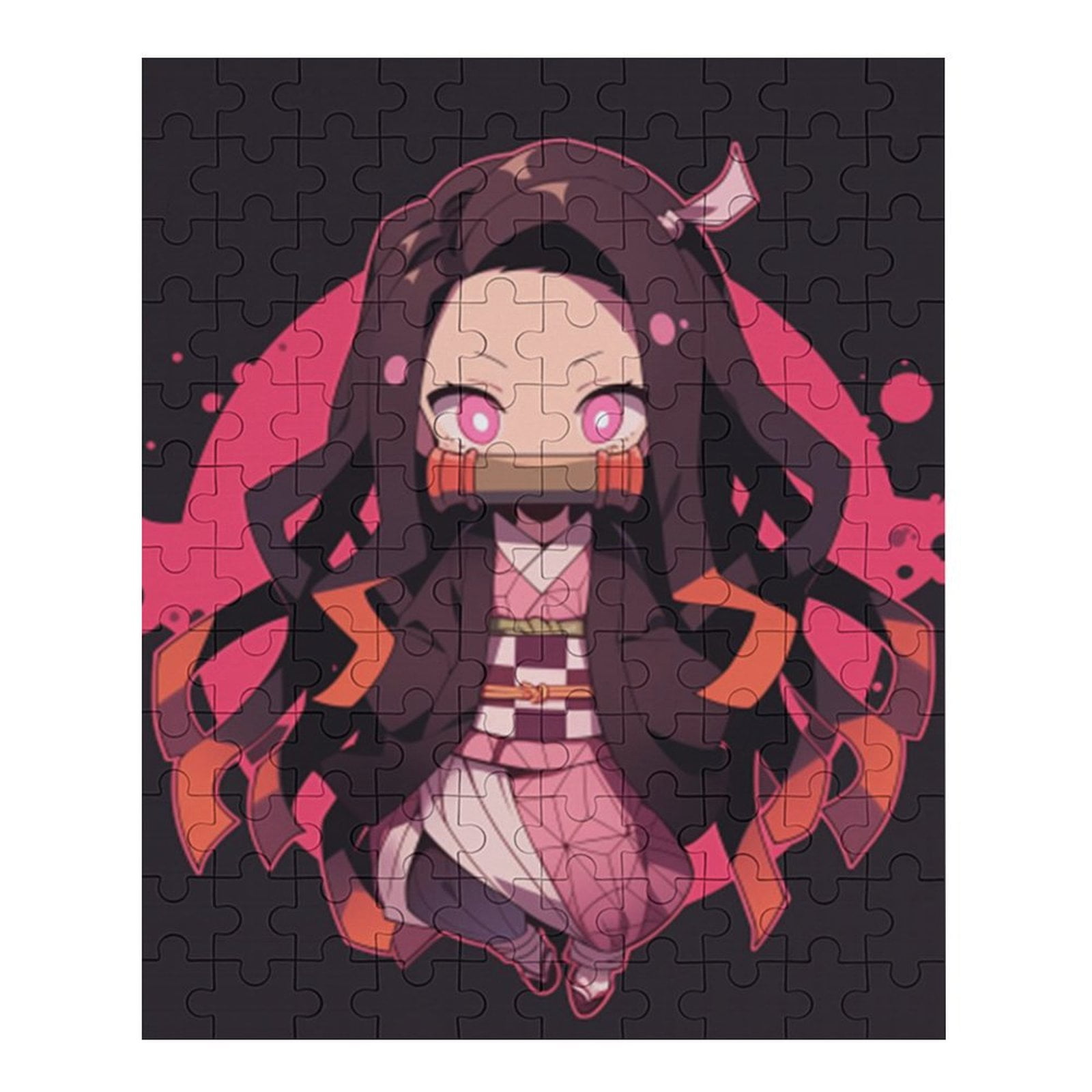 Demon Slayer Jigsaw Puzzle, Wood Puzzles Adult, 70 PCS Jigsaw Puzzle ...