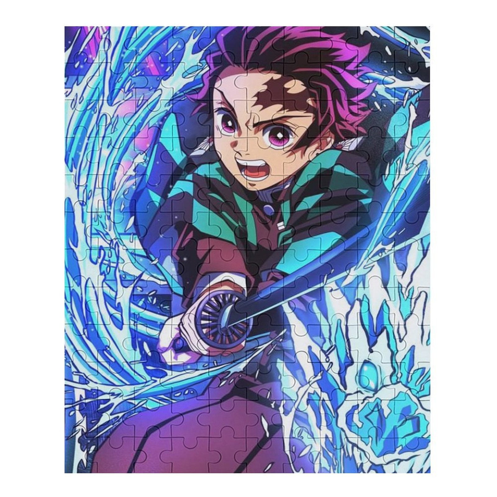 Demon Slayer Jigsaw Puzzle, Wood Puzzles Adult, 70 PCS Jigsaw Puzzle ...
