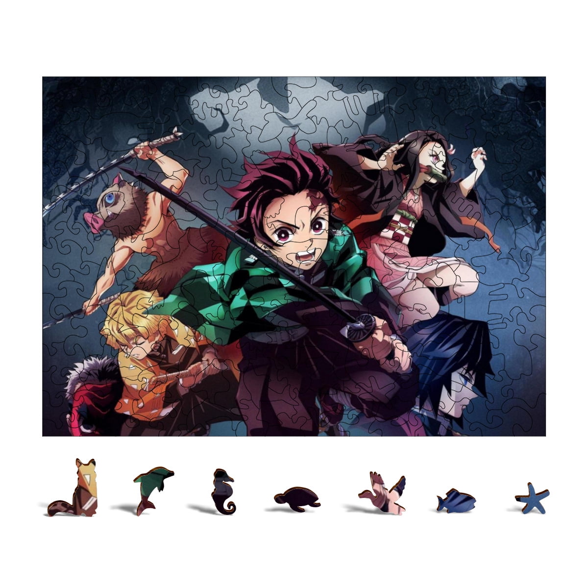 Demon Slayer Jigsaw Puzzles for Teens and Adults, for Boys and Girls,11 ...
