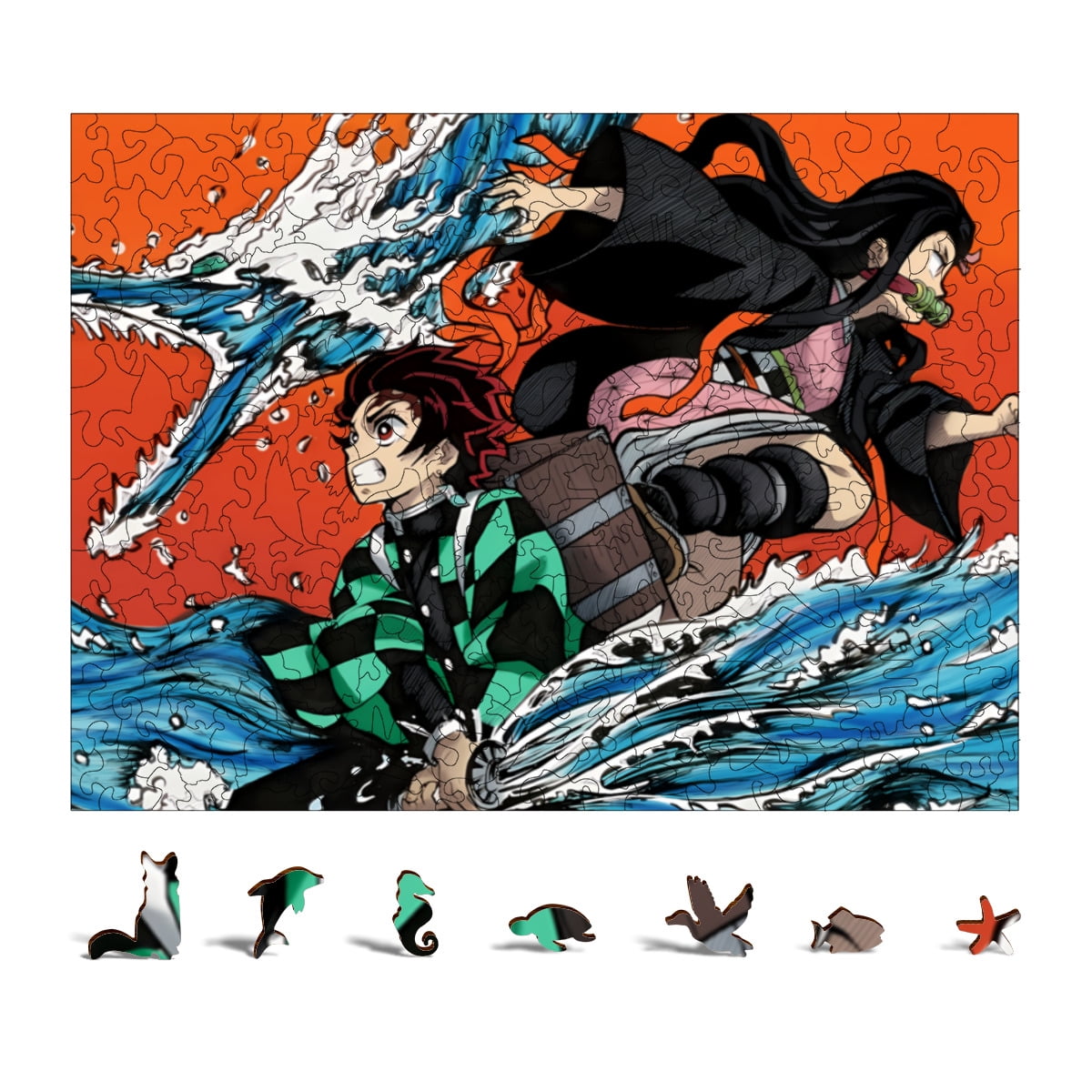 Demon Slayer Jigsaw Puzzles for Teens and Adults, for Boys and Girls,15 ...