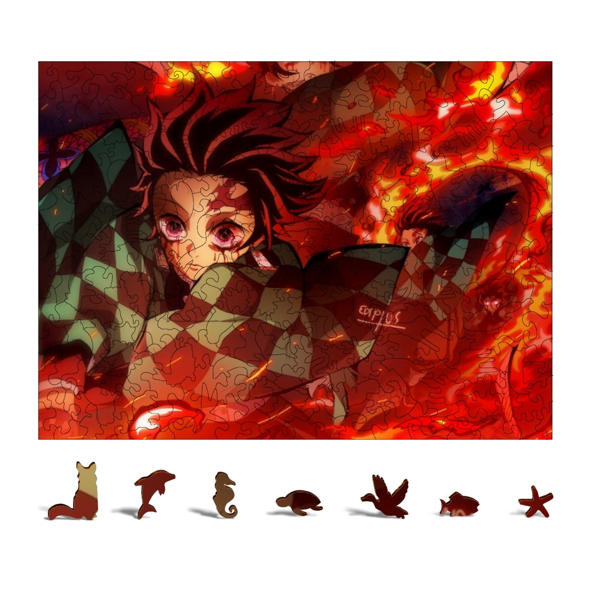Demon Slayer Jigsaw Puzzles for Teens and Adults, for Boys and Girls,15 ...