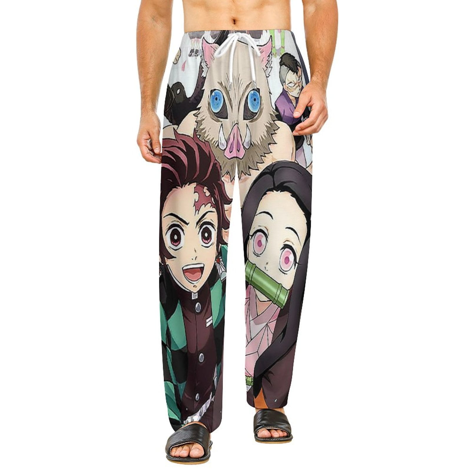 Demon Slayer Kamado Home Pajamas Sleep Pants Teen Sleeping Pants for ...
