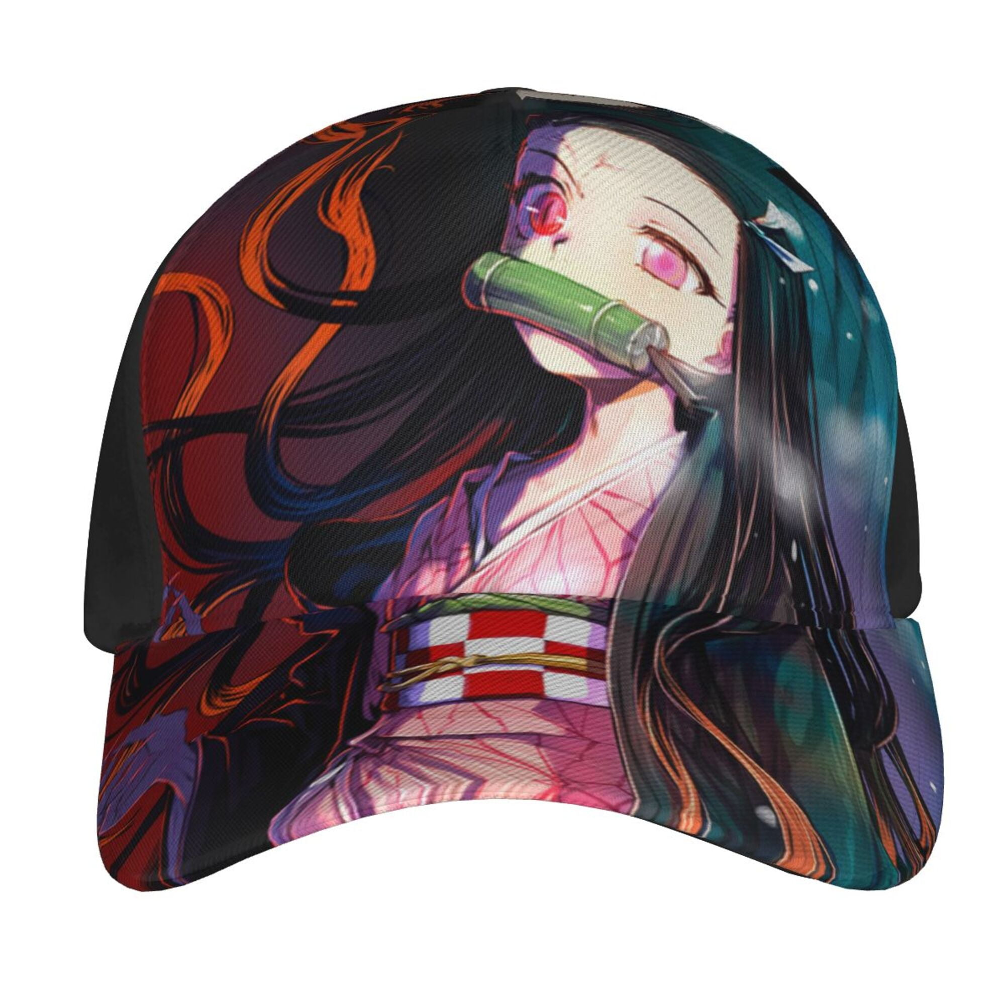 Demon Slayer Kamado Nezuko Baseball Hat Hip Hop Caps Sun Hat Outdoor ...