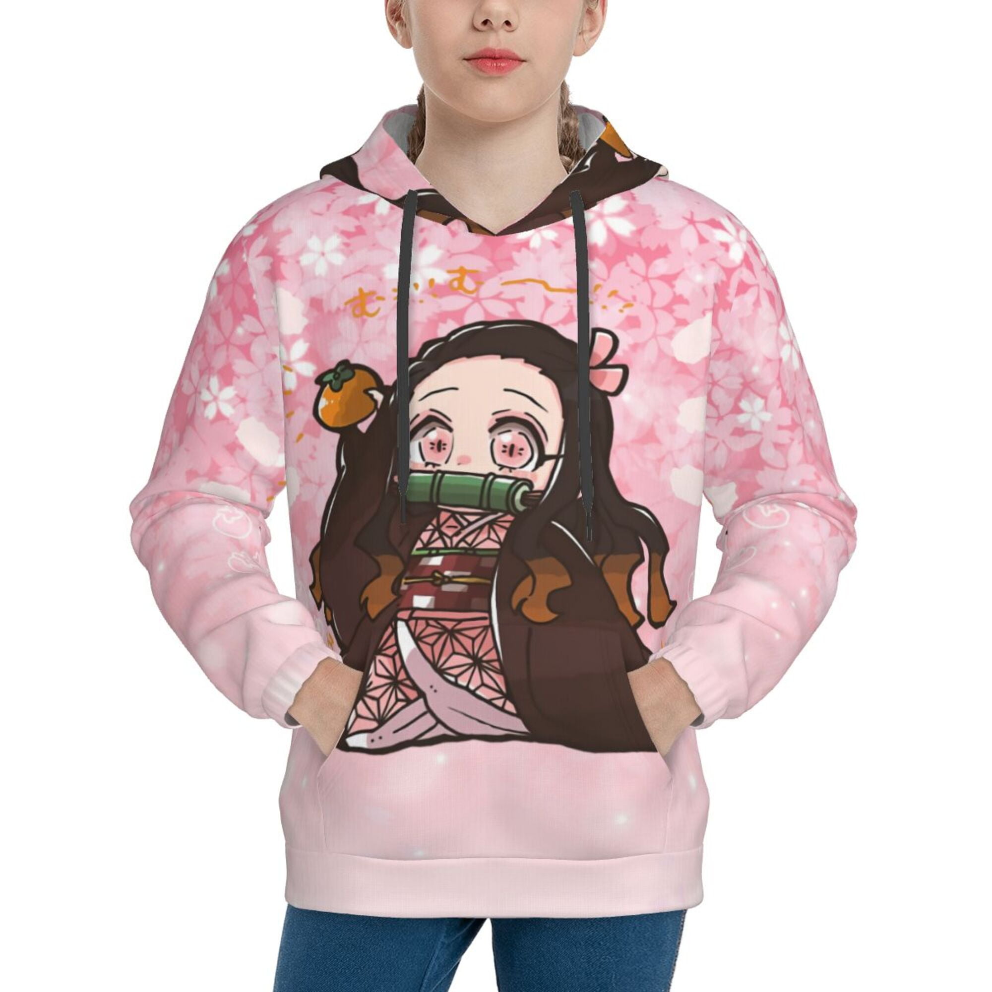 Demon Slayer Kamado Nezuko Kids' Hoodie 3d Print Sweatshirt Soft ...