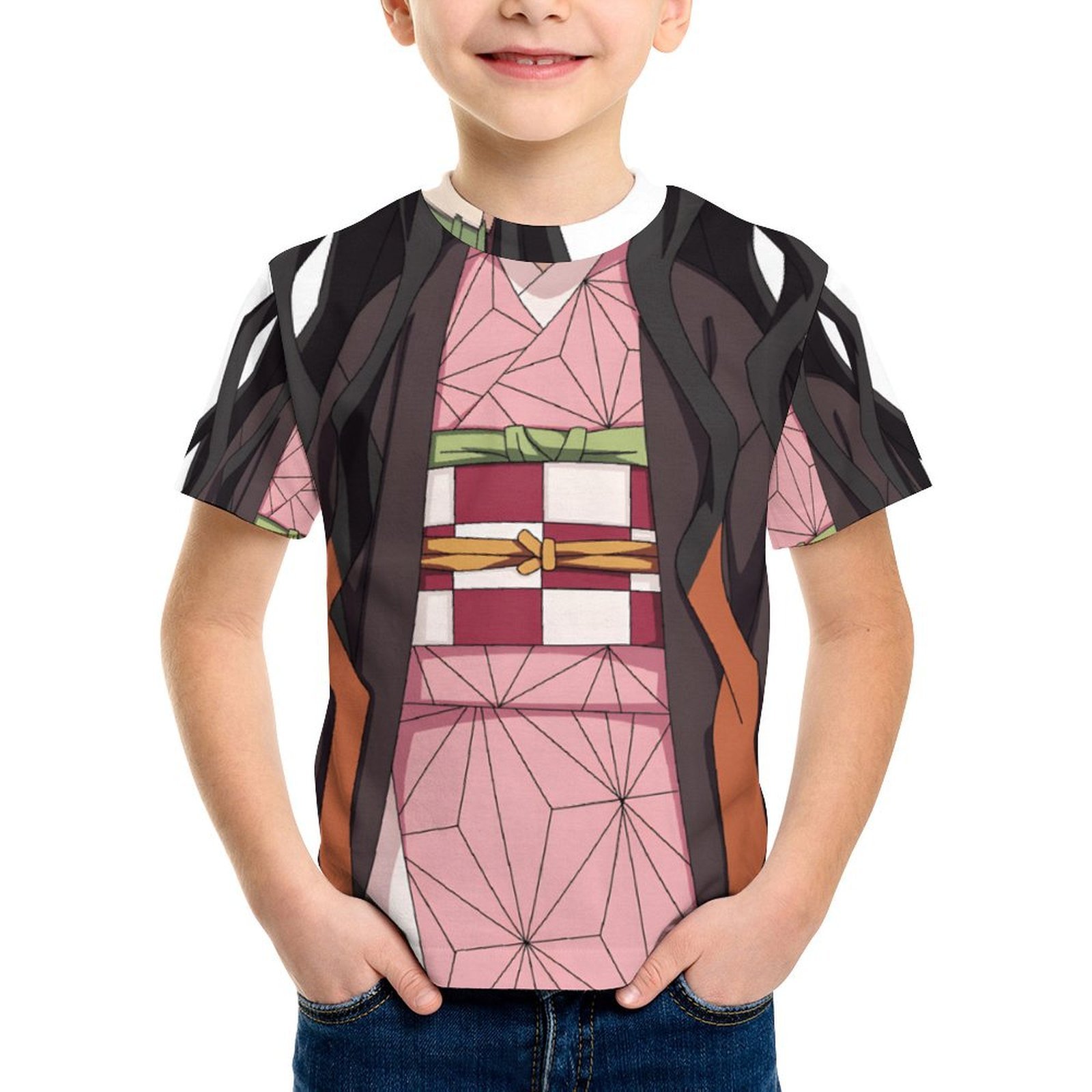 Demon Slayer Kamado Nezuko Kids T-Shirt 3d Printed Graphic T-Shirts ...