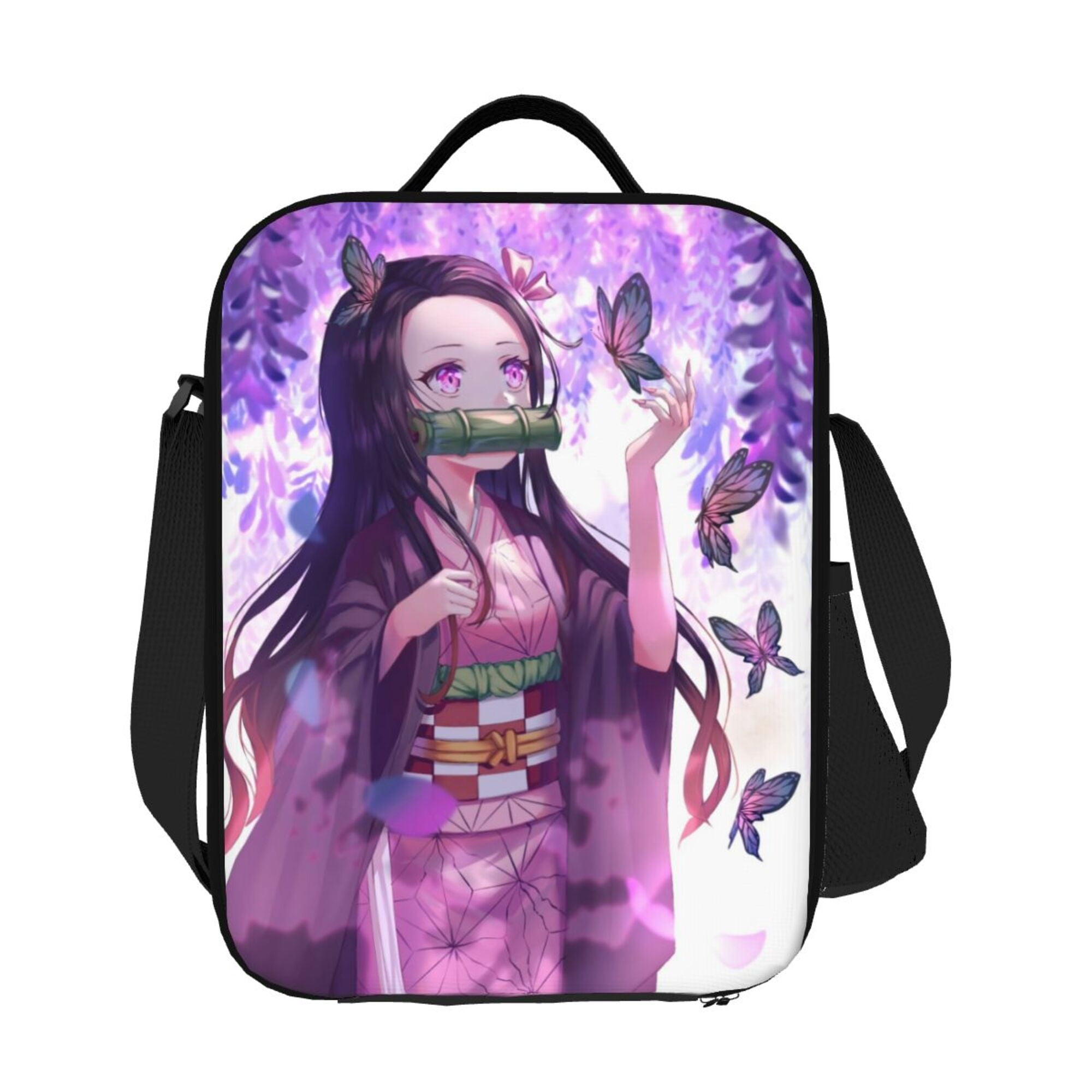 Demon Slayer Kamado Nezuko Lunch Bag Portable Lunch Box Durable ...