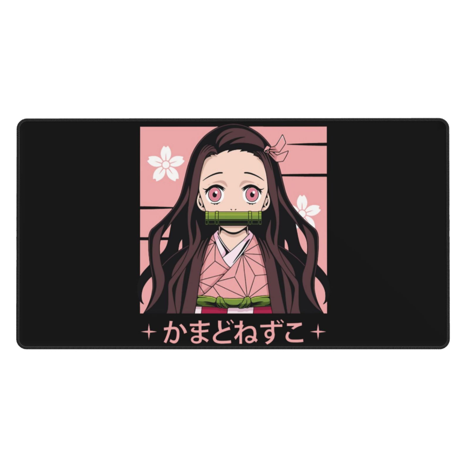Demon Slayer Kamado Nezuko Mouse Pad 16x29.5 Inch Computer Keyboard ...