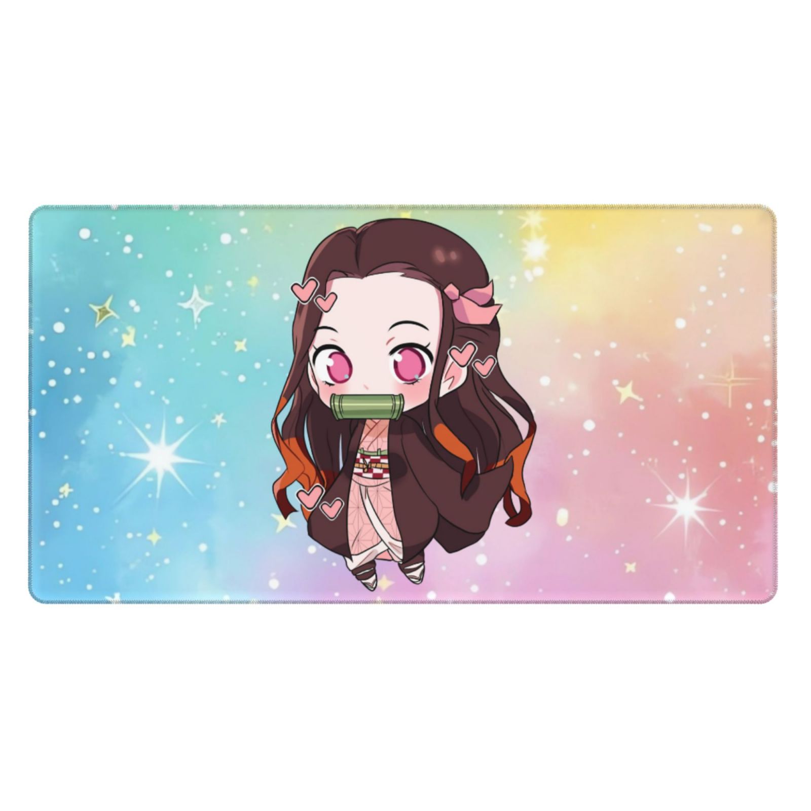 Demon Slayer Kamado Nezuko Mouse Pad 16x29.5 Inch Computer Keyboard ...